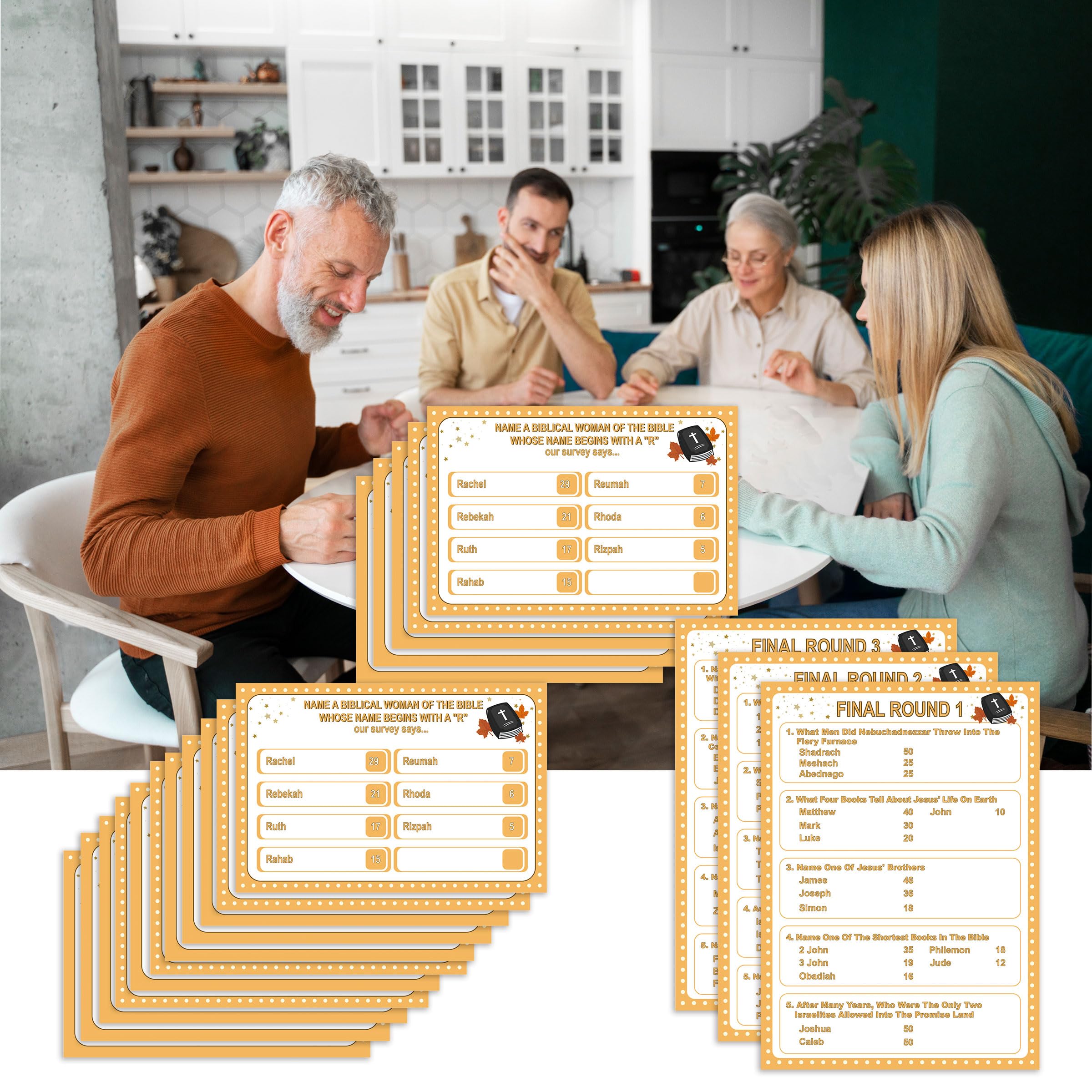 Snapklik.com : Bible Family Feud Game, Christian Card Game, Church ...