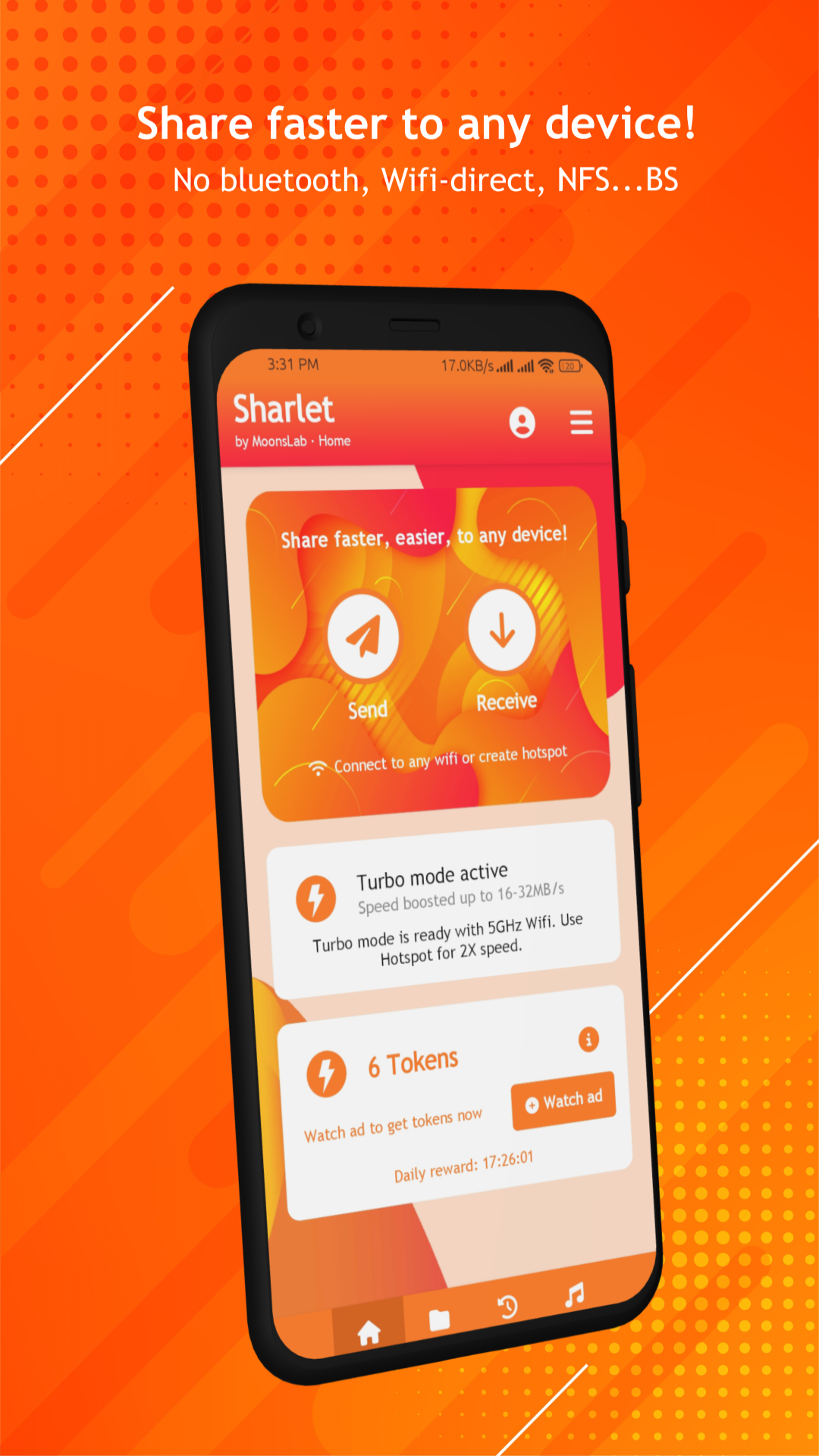 Sharlet - 32MB/S+ File sharing - App on Amazon Appstore