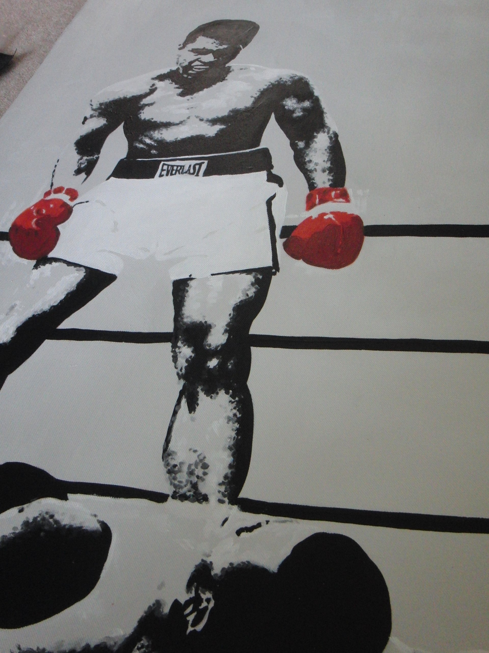 Pintura De Muhammad Ali Muhammad Ali Complete Portfolio (Signed By Ali