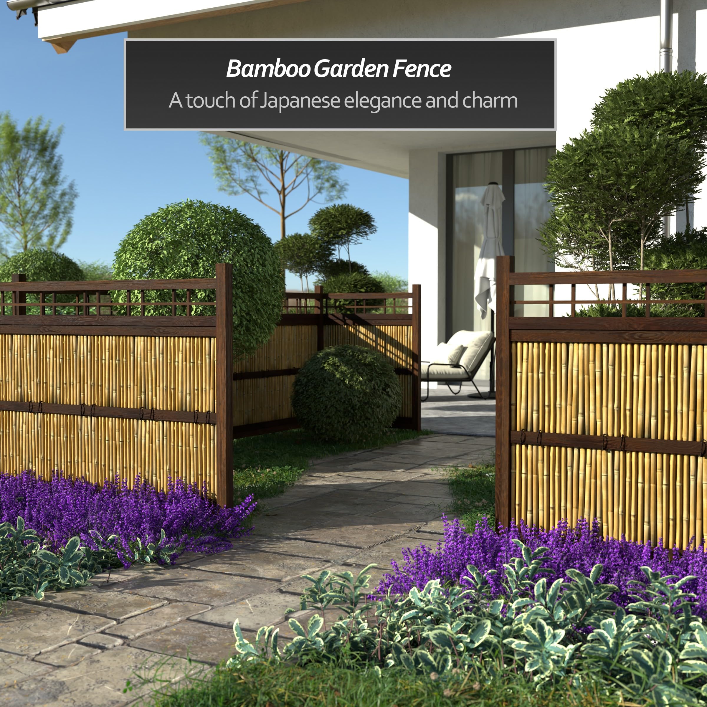 Hardwood Trellis Japanese Style