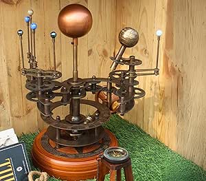 Amazon.com: Cosmos Museum Antique Orrery – Handcrafted Brass Tellurion ...