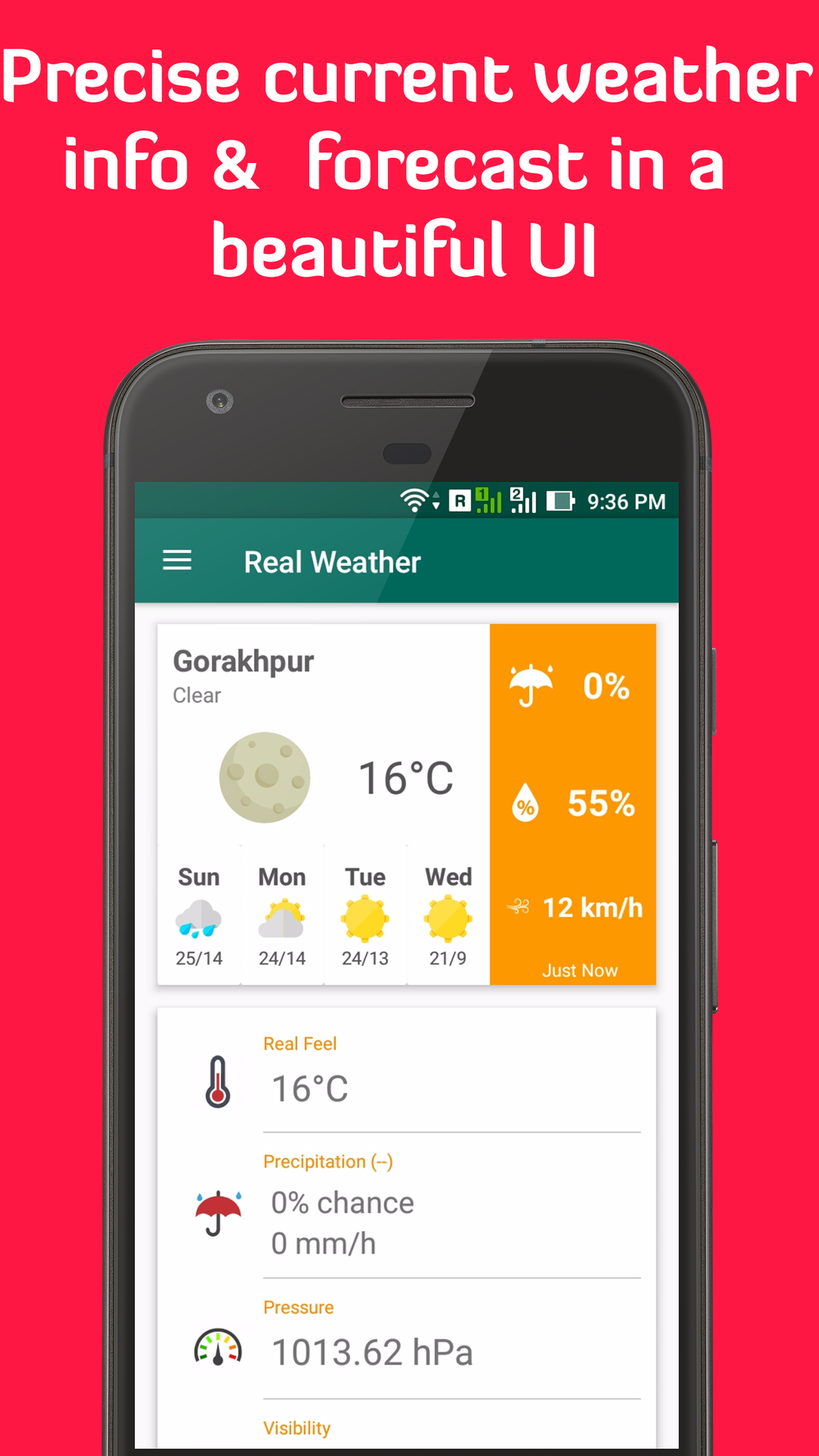 Real Weather - App on Amazon Appstore