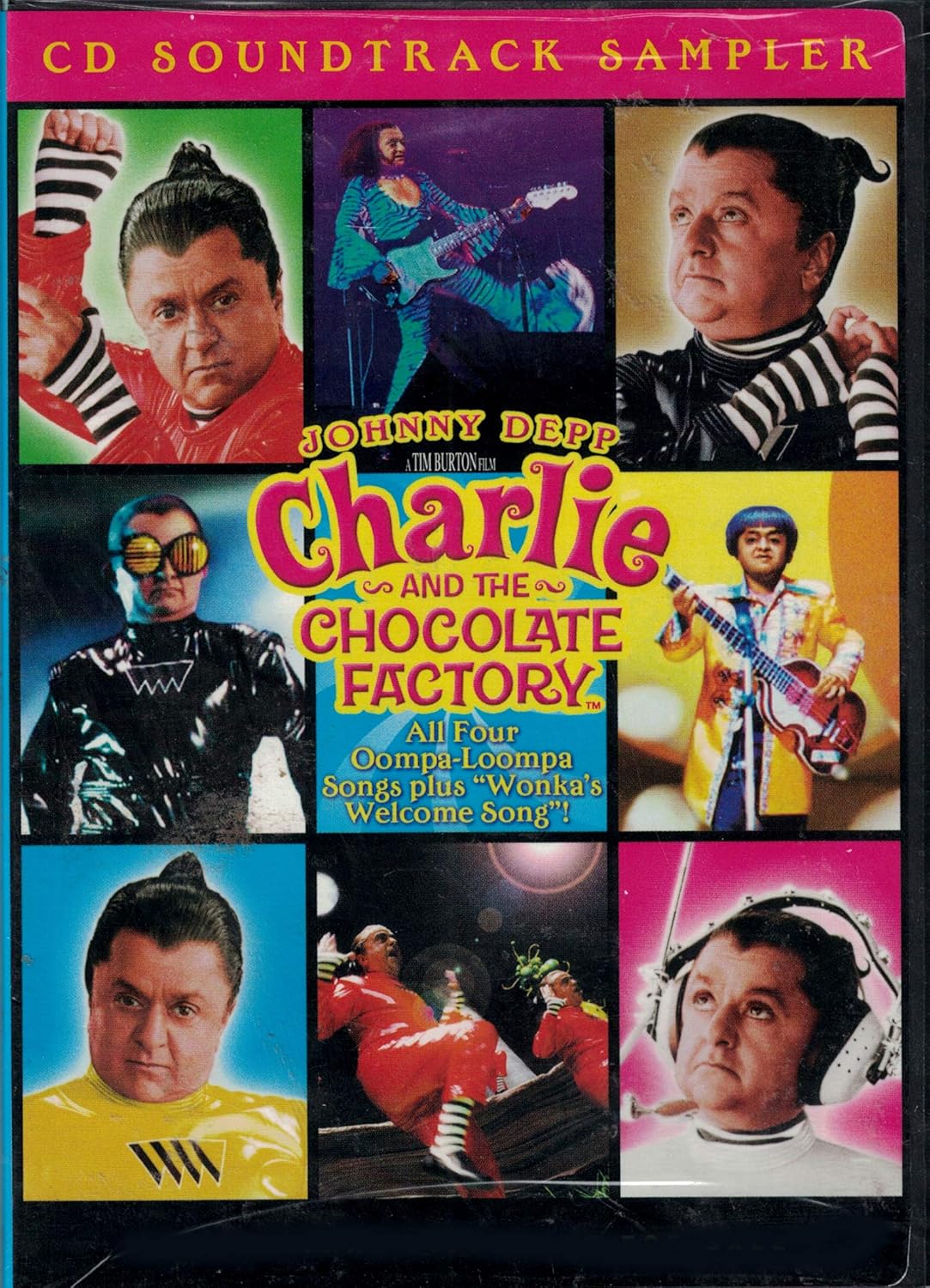 Johnny Depp Charlie and the Chocolate Factory Soundtrack Sampler ...