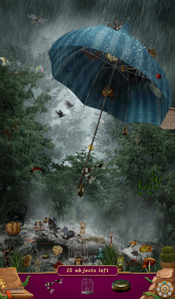 Hidden Objects Rainy Days & 3 puzzle games - App on Amazon Appstore