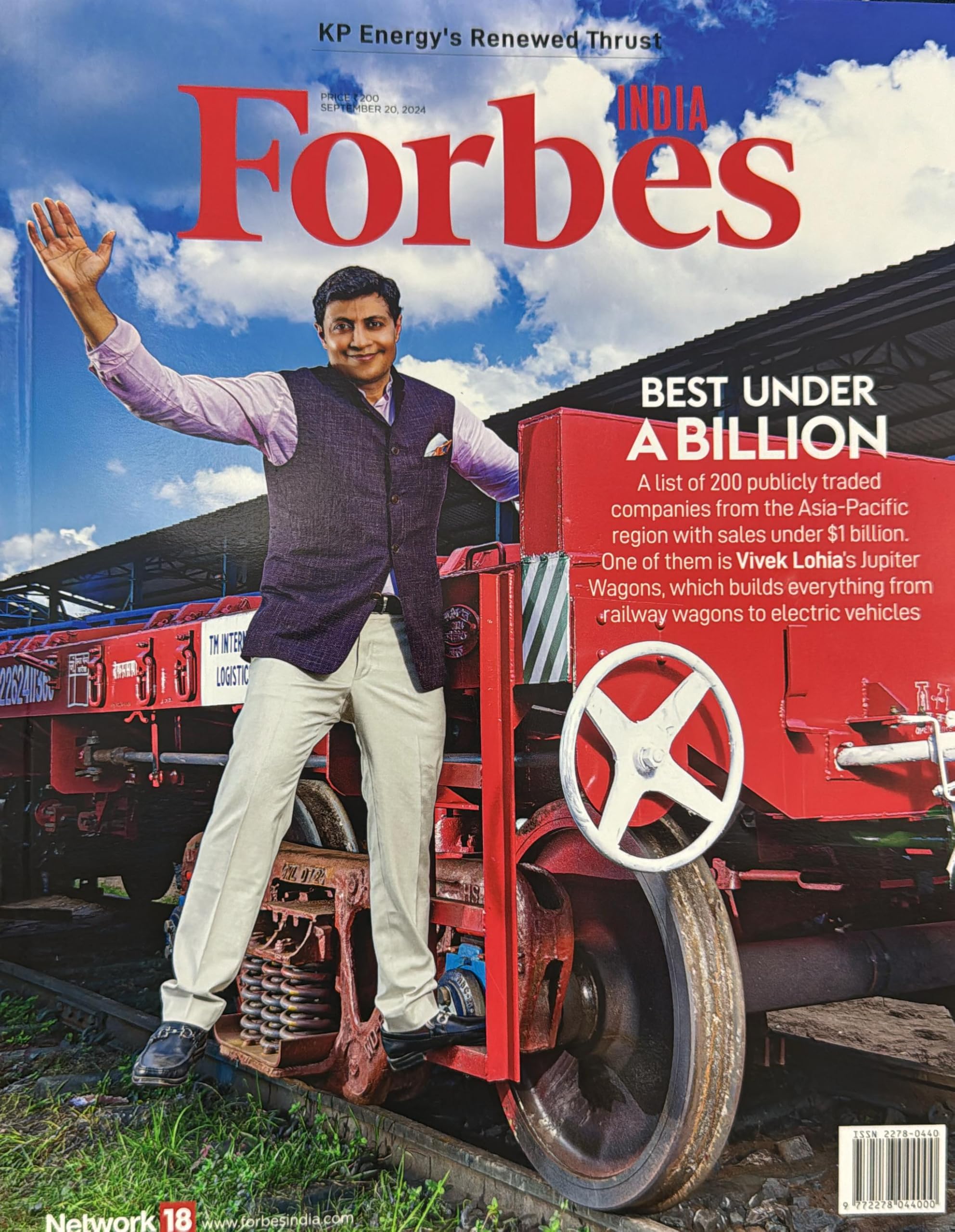 Buy Forbes India magazine 20 September 2024 - Best Under A Billion (KP ...