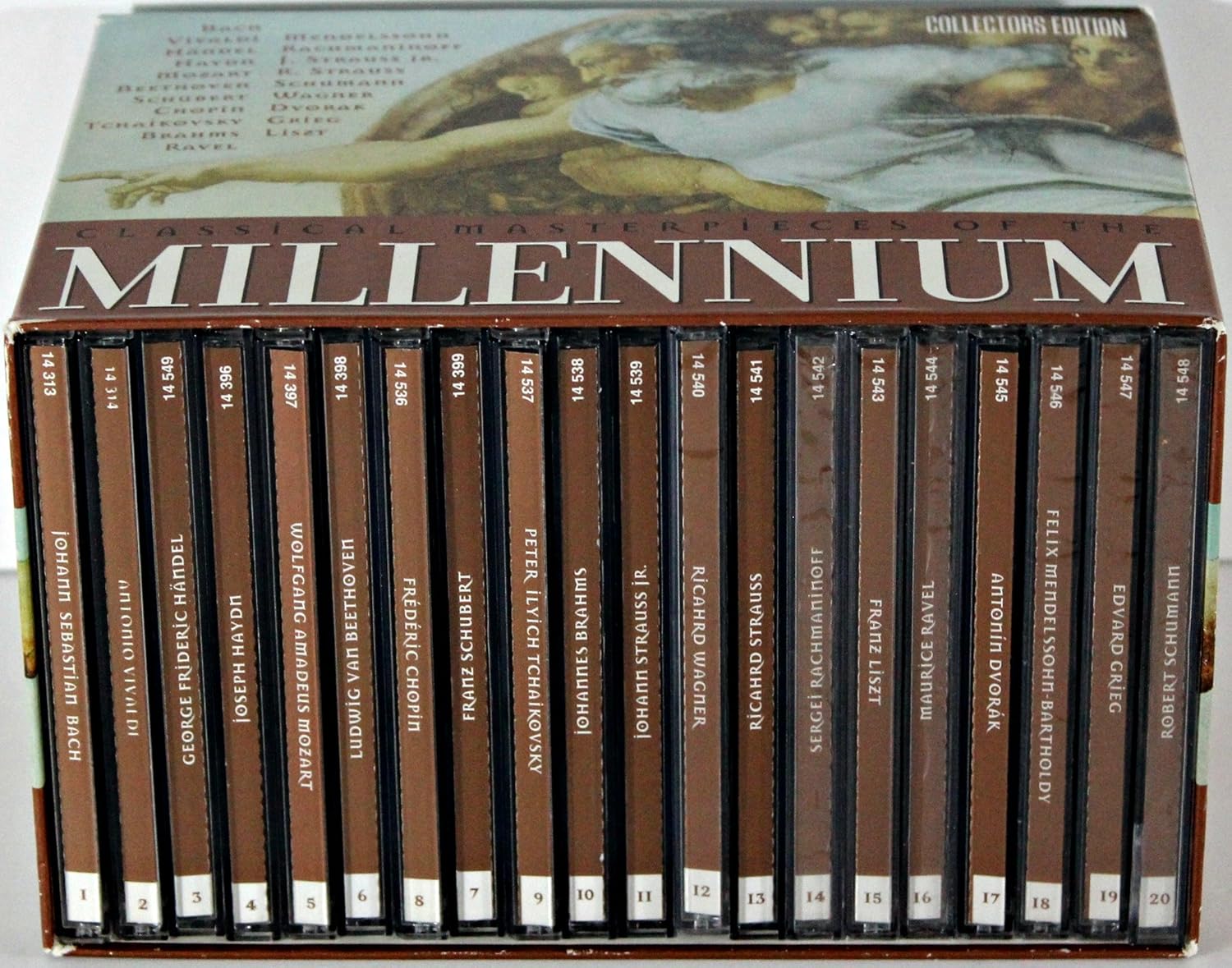 Amazon.com: Classical Masterpieces of the Millennium [20 CD Set]: CDs y ...