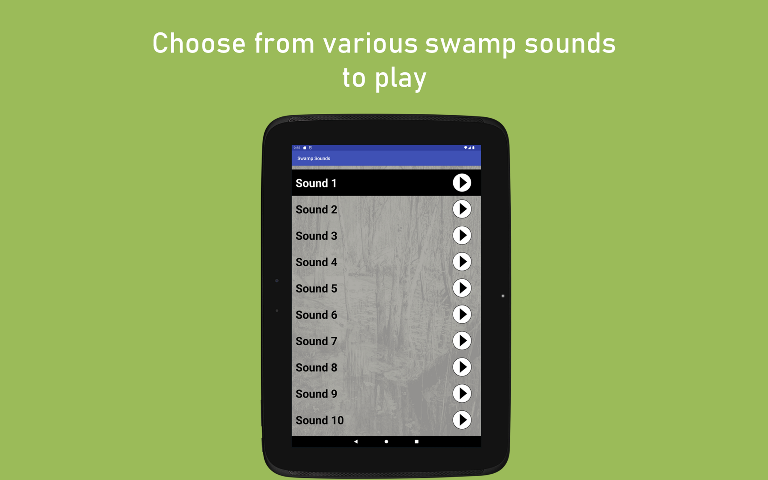 Swamp Sounds - App on Amazon Appstore