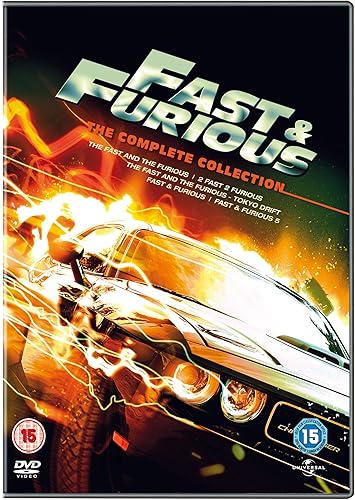Fast & Furious 1-5 Box Set [DVD] [2001]: Amazon.co.uk: Vin Diesel, Paul ...