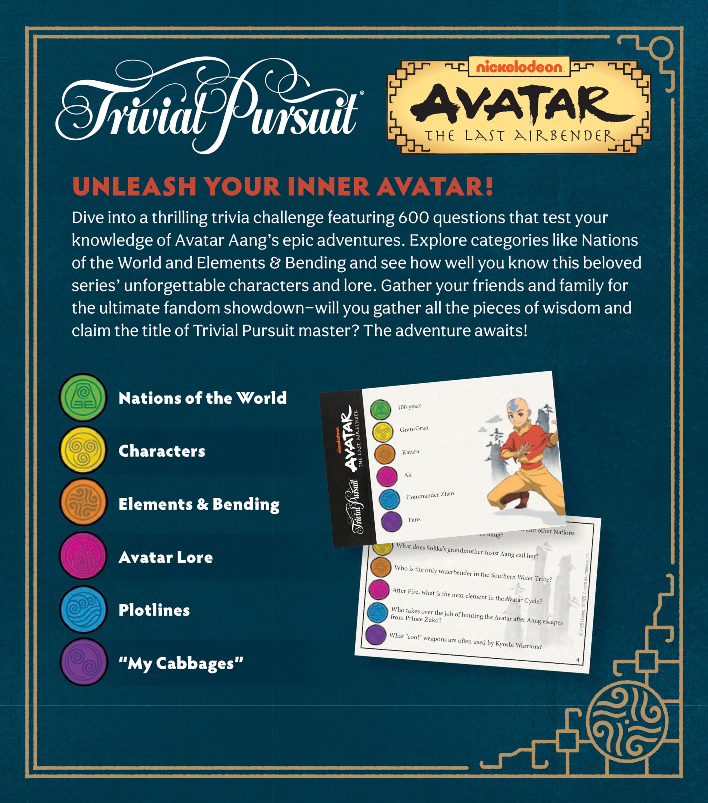 Snapklik.com : Trivial Pursuit: Avatar The Last Airbender, Quick Play ...