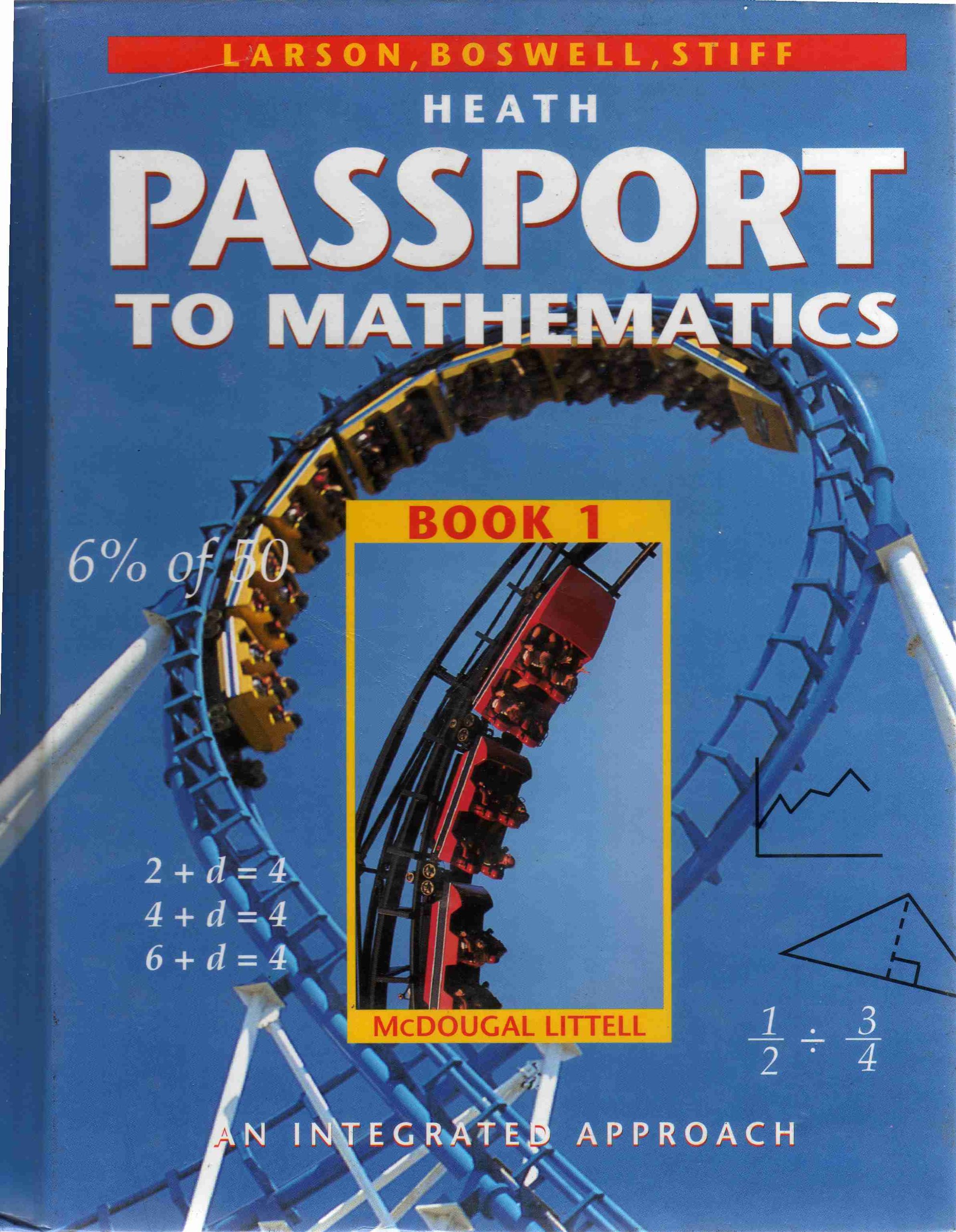 Passport To Mathematics: An Integrated Approach Book 1: Larson, Ron ...