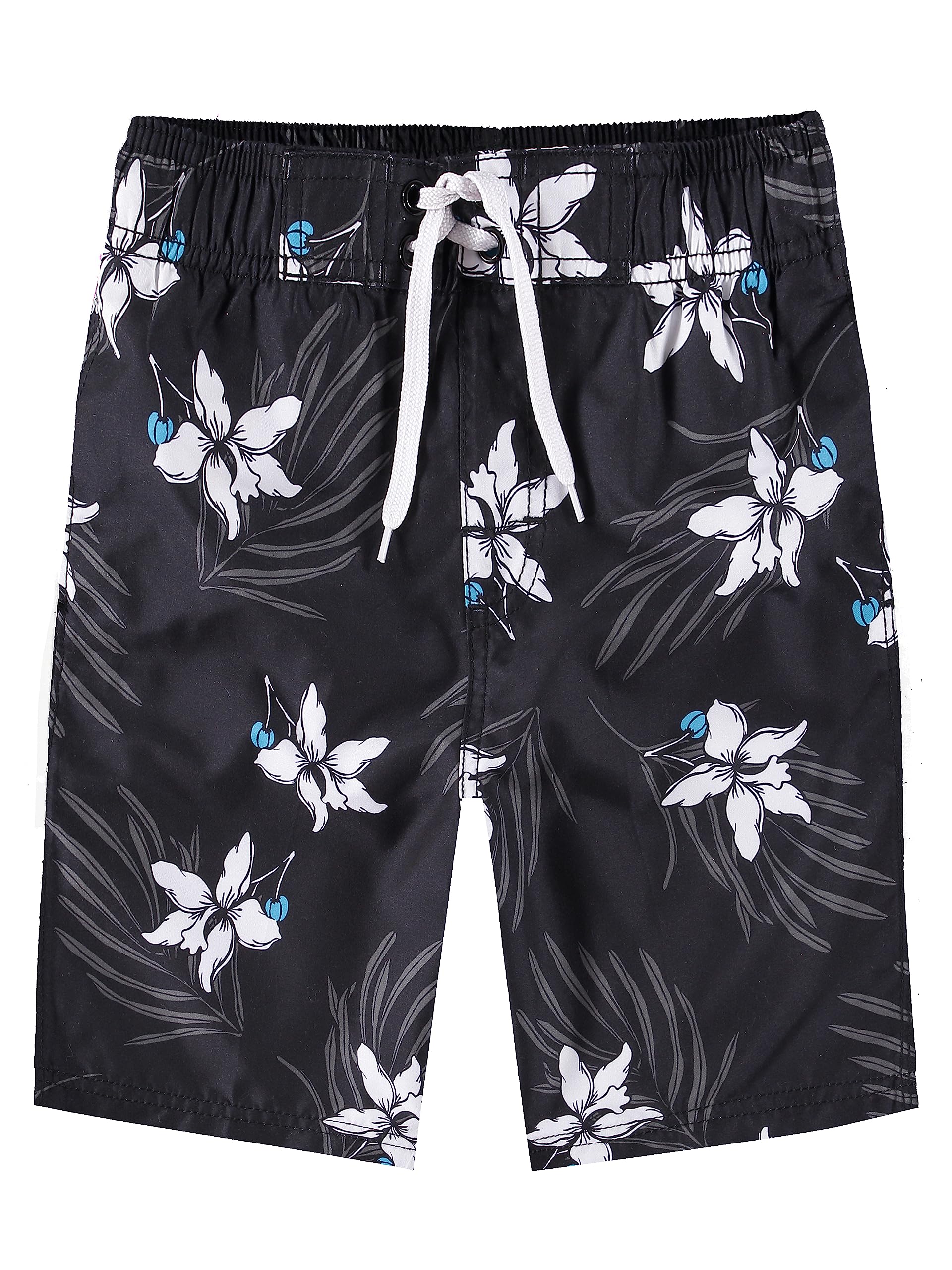 Boys' Specter Quick Dry UPF 50+ Beach Swim Trunk 5-6 Cruzer Black for ...
