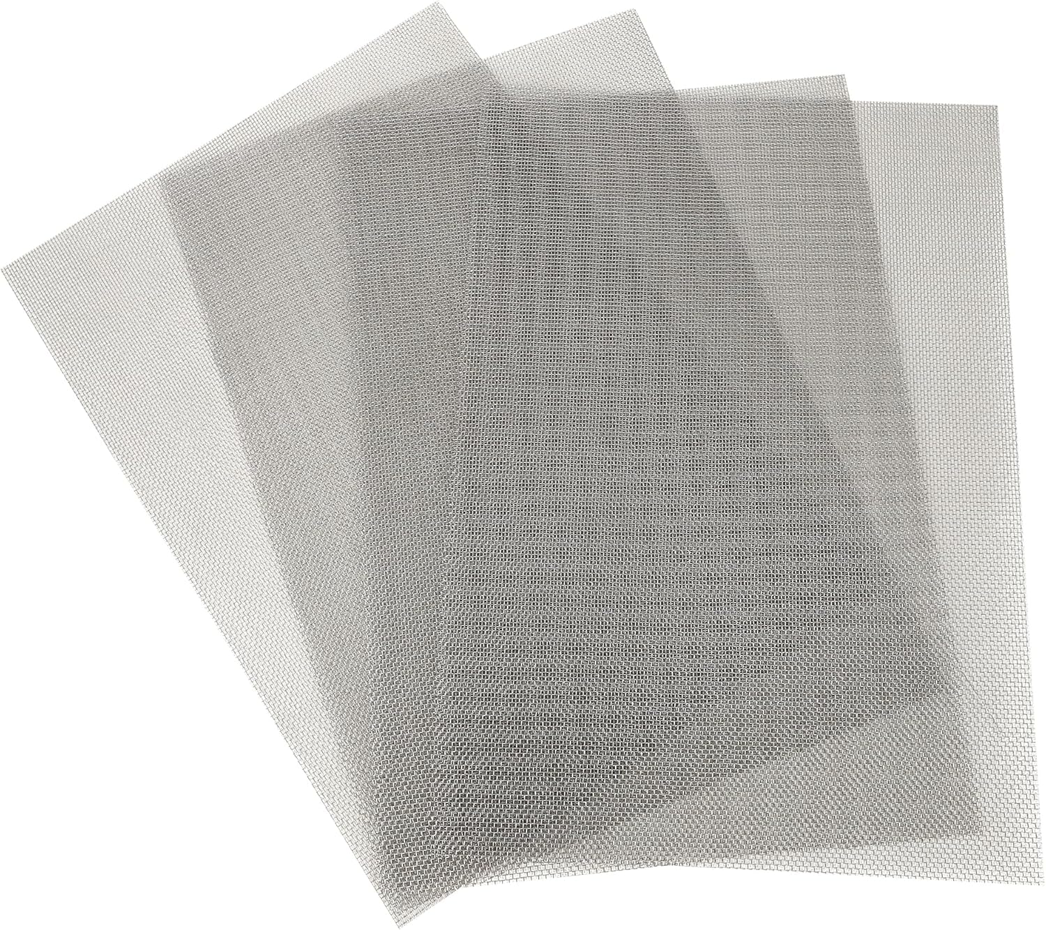 Wire Mesh Stainless Steel Mesh 4 Pcs 20 Mesh 11.8x8.2 Inch Metal Mesh ...