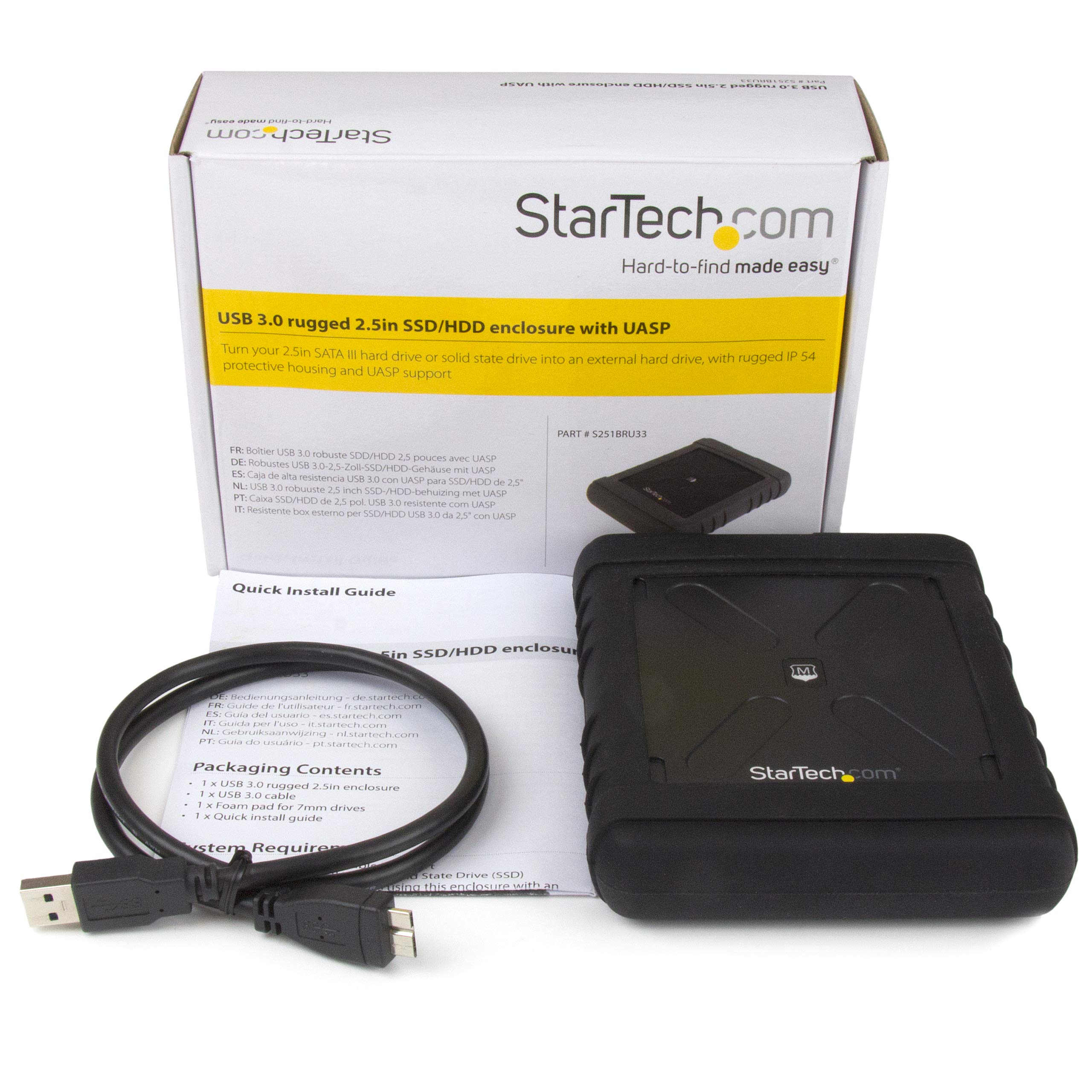 STARTECH DRIVE PARTS I; USB 2.0 SATA D SAT2510U2 65030823654 ￡4.62 ...