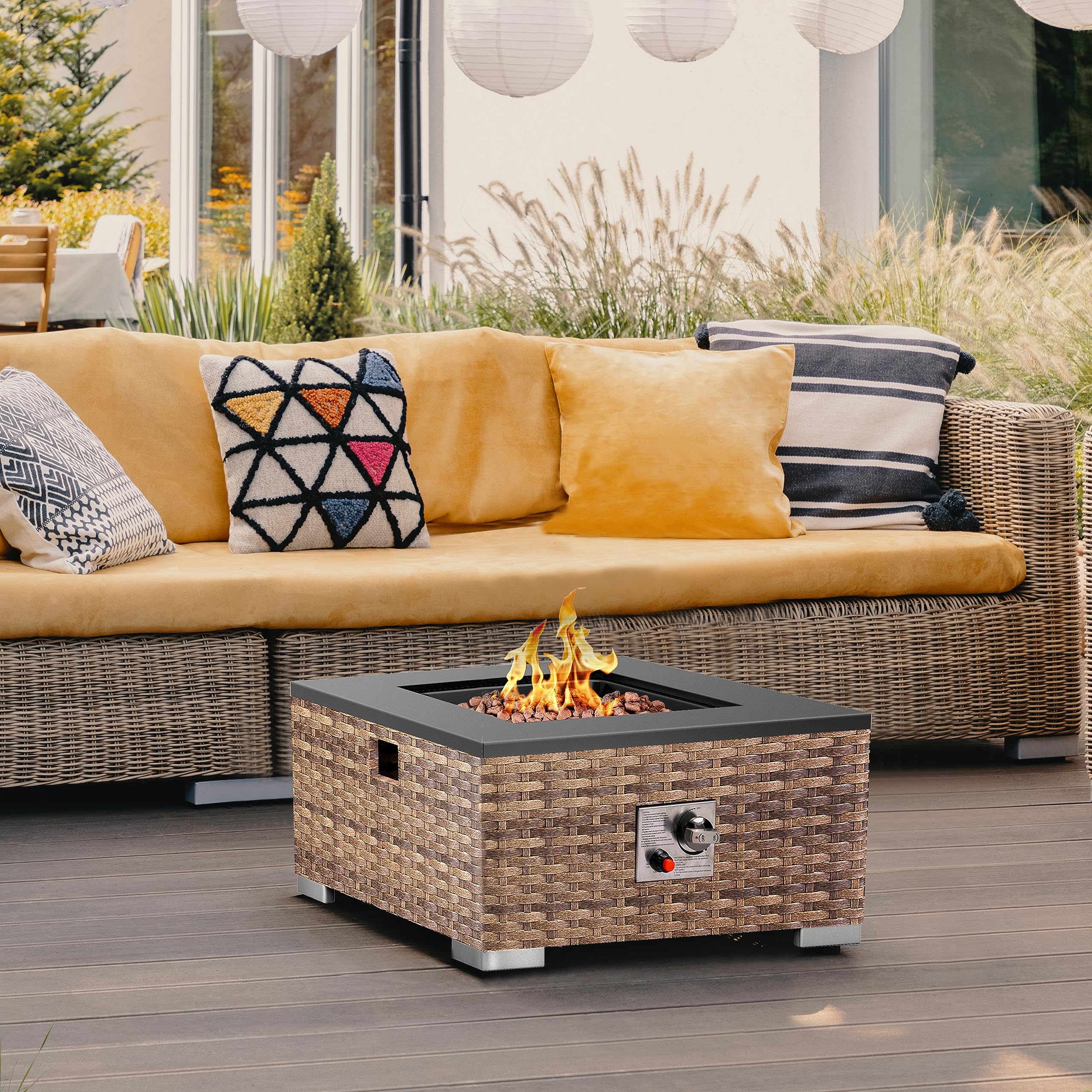 Low Profile Outdoor Patio Fireplaces Standout Stone Outdoor