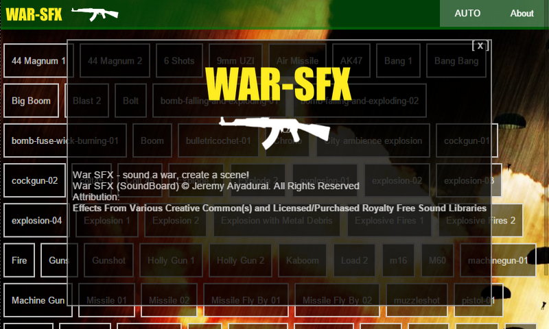 War-S-FX - soundboard of war! - App on Amazon Appstore