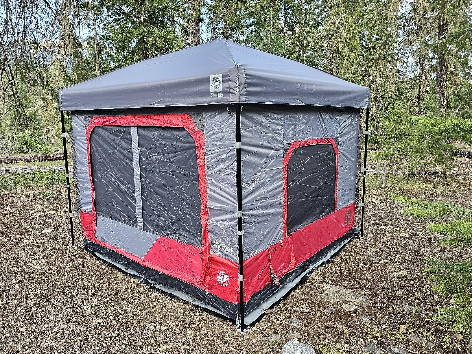 $35/mo - Finance E-Z UP Camping Cube 6.4, Converts 10' Straight Leg ...