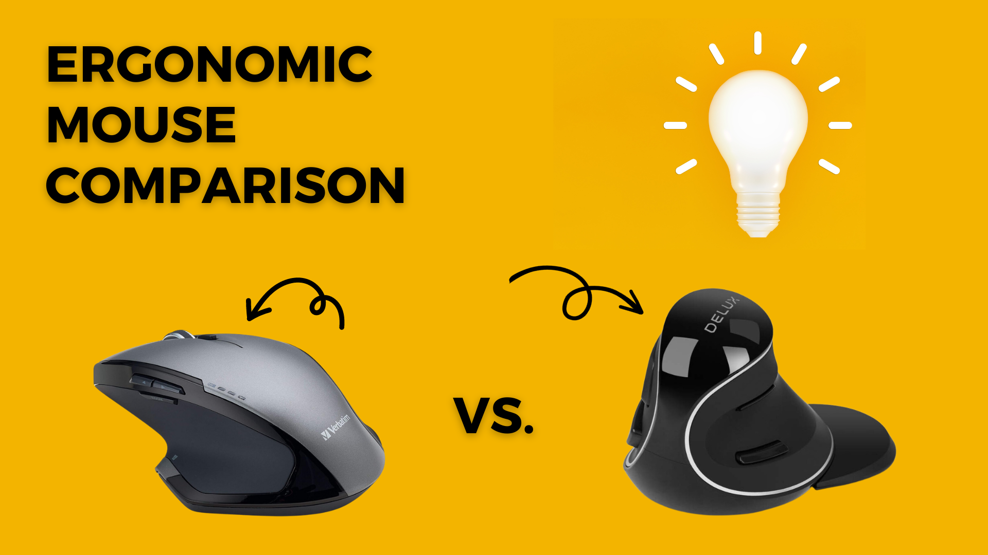 Watch Comparison of Ergonomic Mice - Horizontal vs. Vertical on Amazon Live