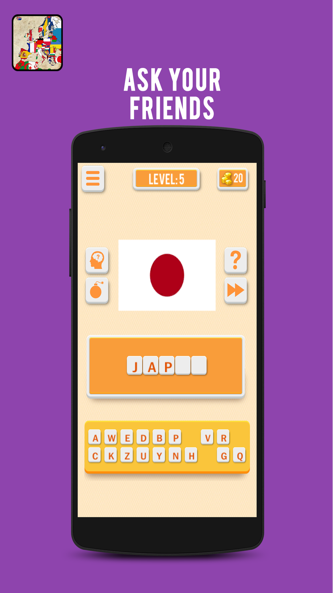 World Flags Quiz: Guess and Learn National Flags - App on Amazon Appstore