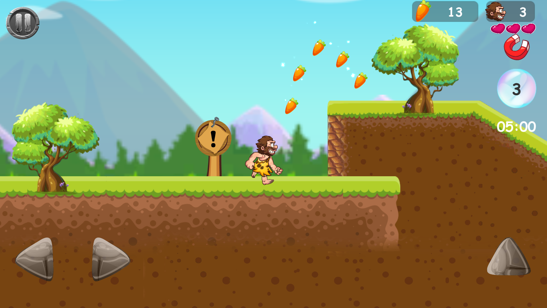 Super Jungle World Adventure Classic Platformer Jump and Run Game Jungle Exploration Quest Fun ...