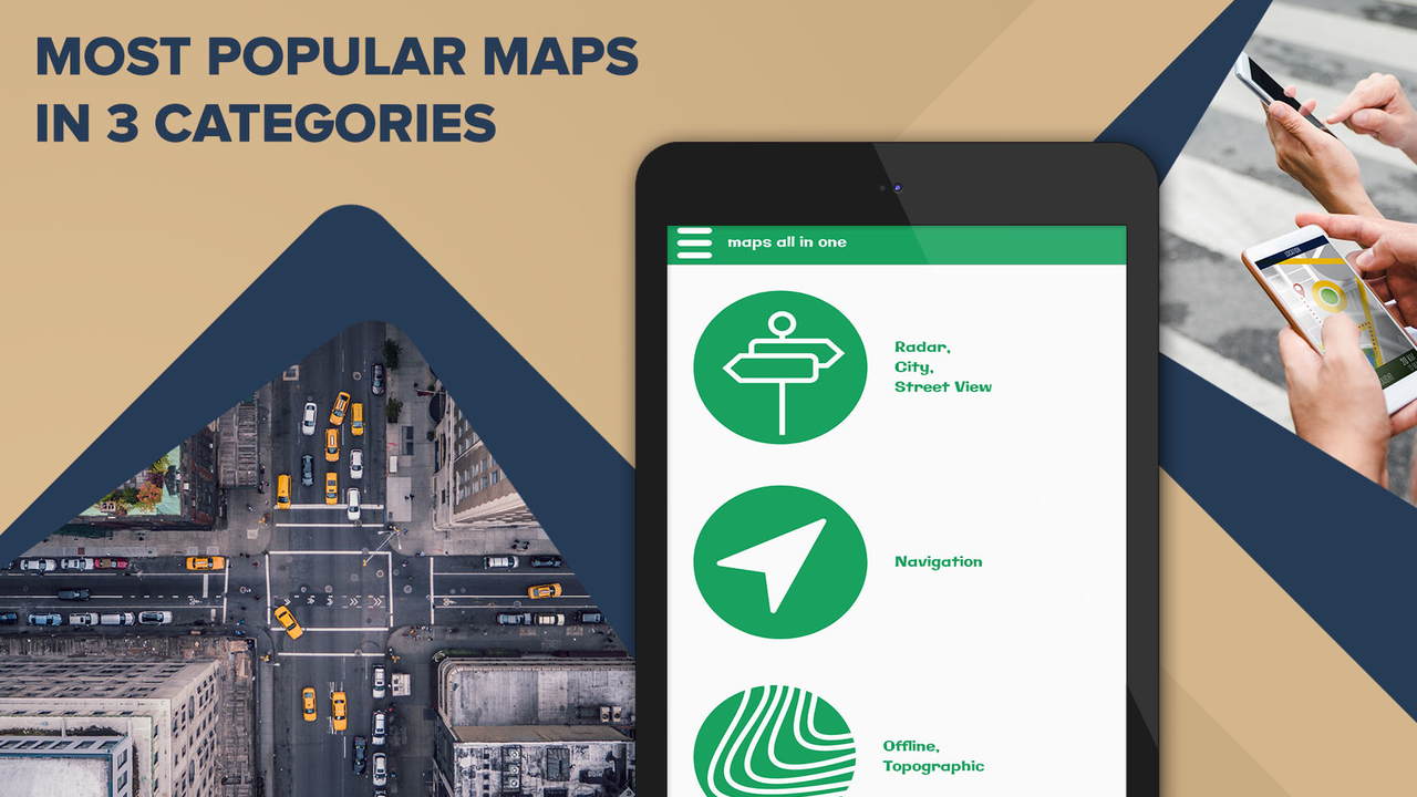 Maps All in One - Travel, Navigation and Radar - App on Amazon Appstore