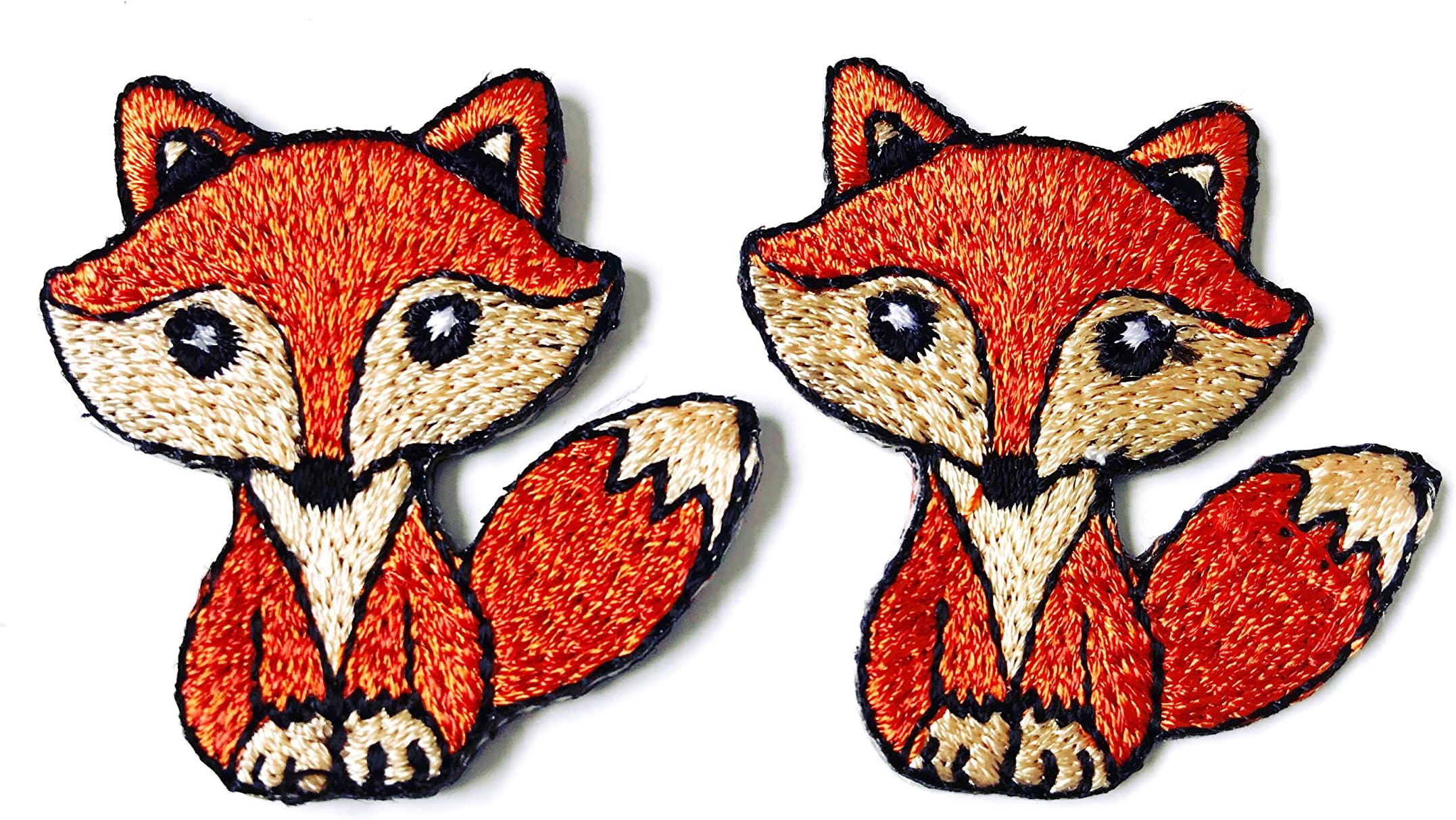 Amazon.com: Honbay 5PCS Cute Delicate Fox Appliques Decorative Patches ...
