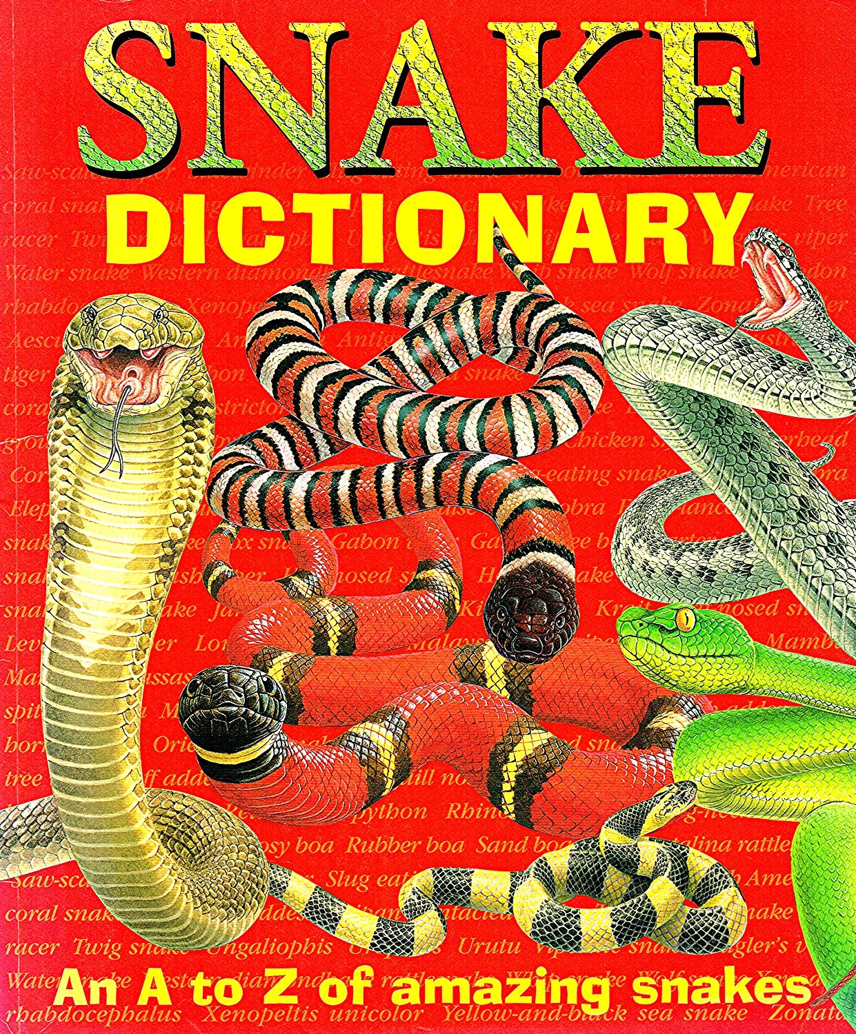 Snake Dictionary : An A to Z Of Amazing Snakes : Clint Twist ...