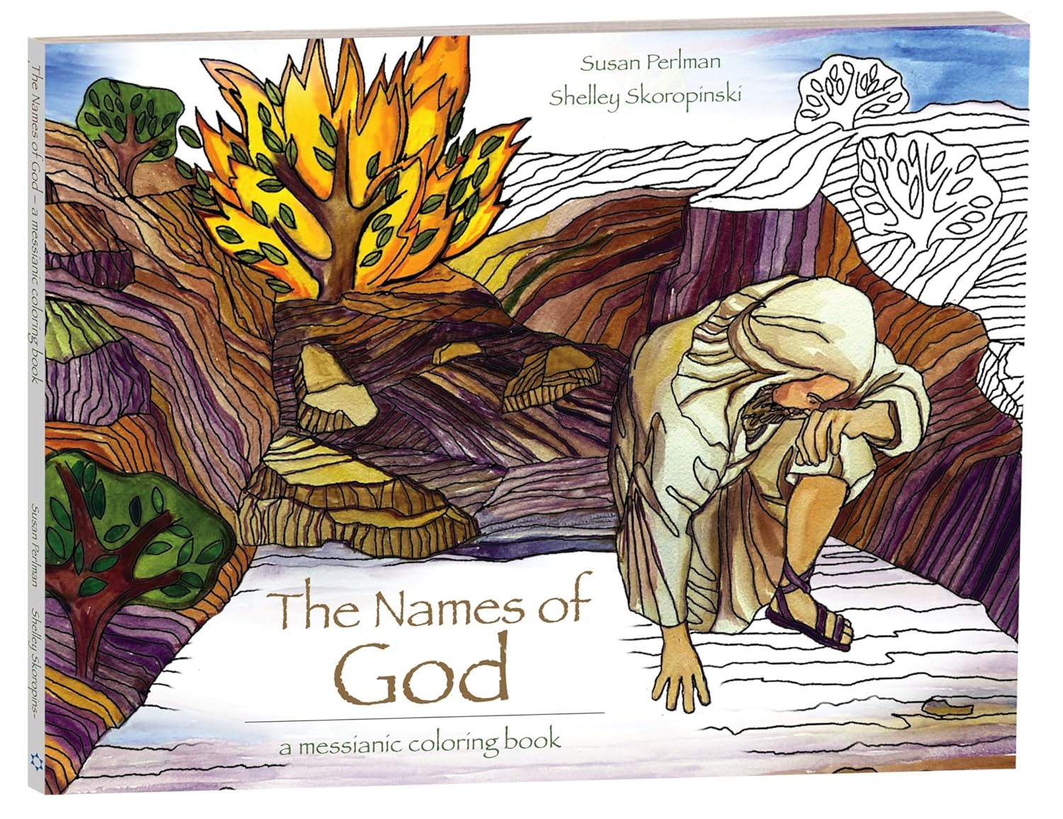 The Names of God messianic coloring book: Susan Perlman, Shelley ...