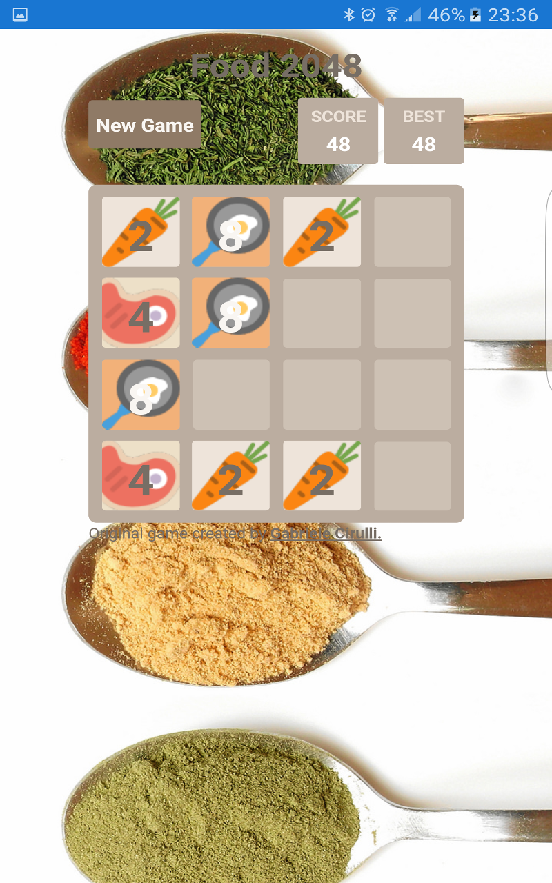 Food 2048 - App on Amazon Appstore