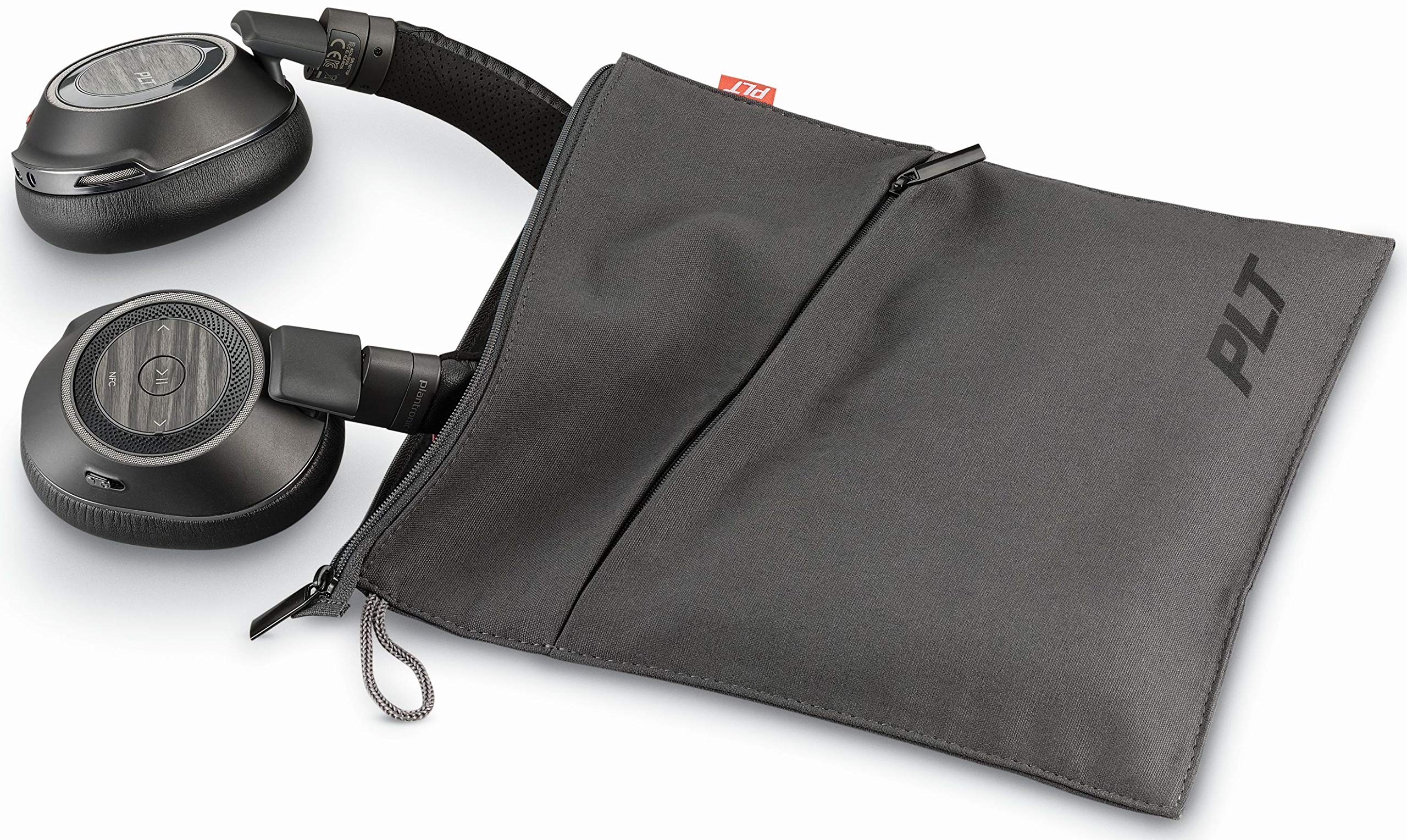 Plantronics Voyager 8200 UC (Poly) Bluetooth Dual-Ear (Stereo) Headset ...