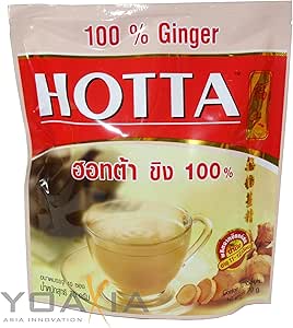 Hotta 100% Instant Ginger Tea 10-Sachets : Amazon.com.au: Pantry Food ...