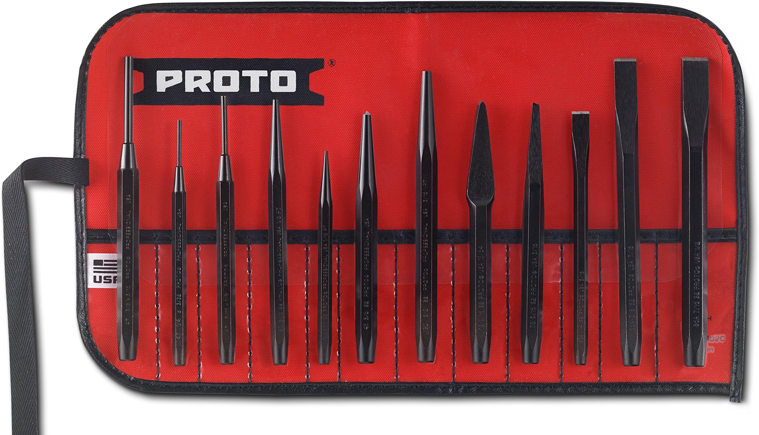Proto - 12Piece Punch & Chisel Set (J2S2) - Hand Tool Sets - Amazon.com