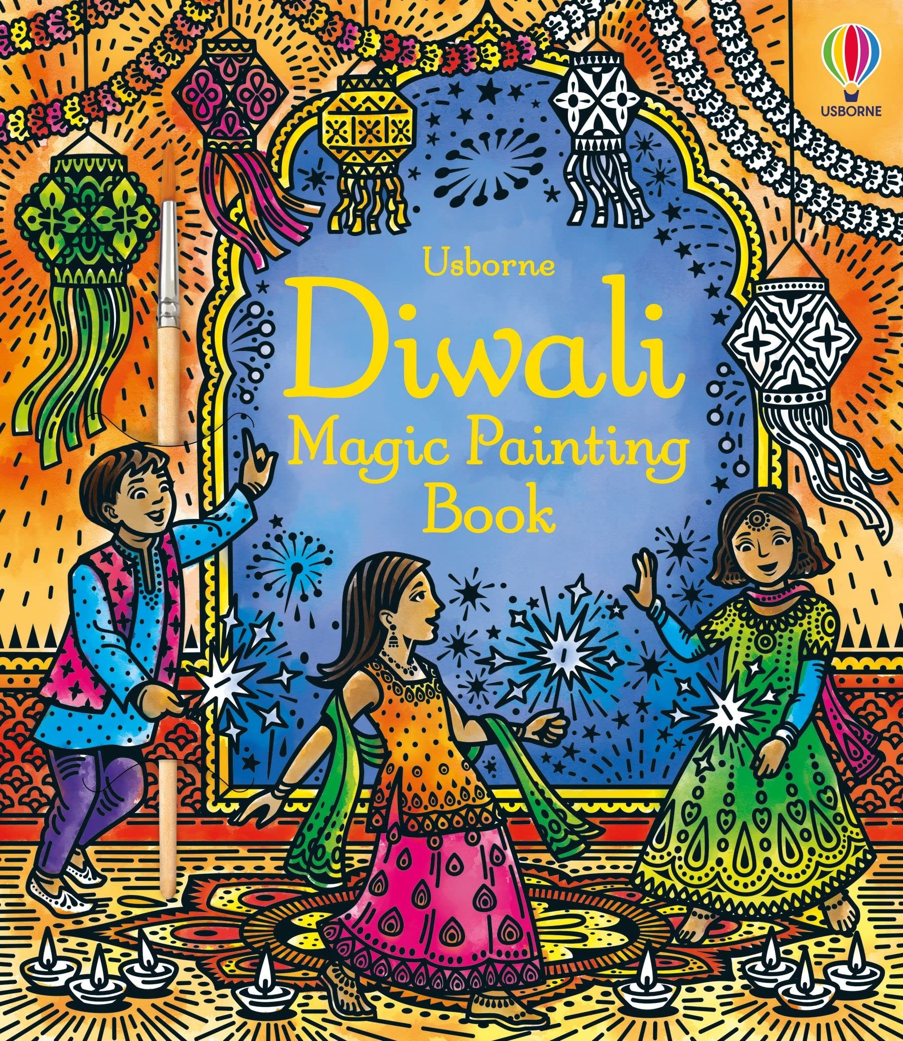 Diwali Magic Painting Book (Magic Painting Books) : Baer, Sam, Mistry ...