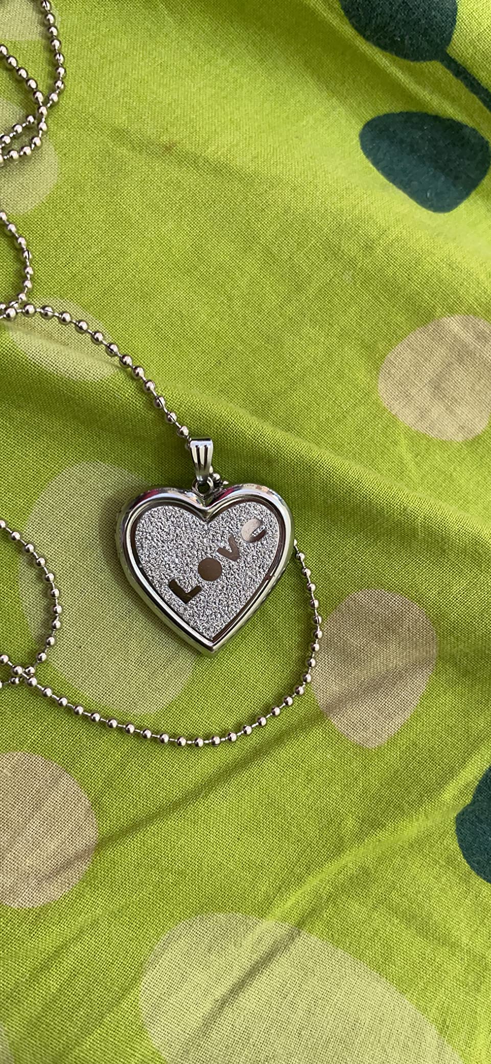 Buy Airtick Silver Valentine's Day I Love You Big Size Heart Shape ...