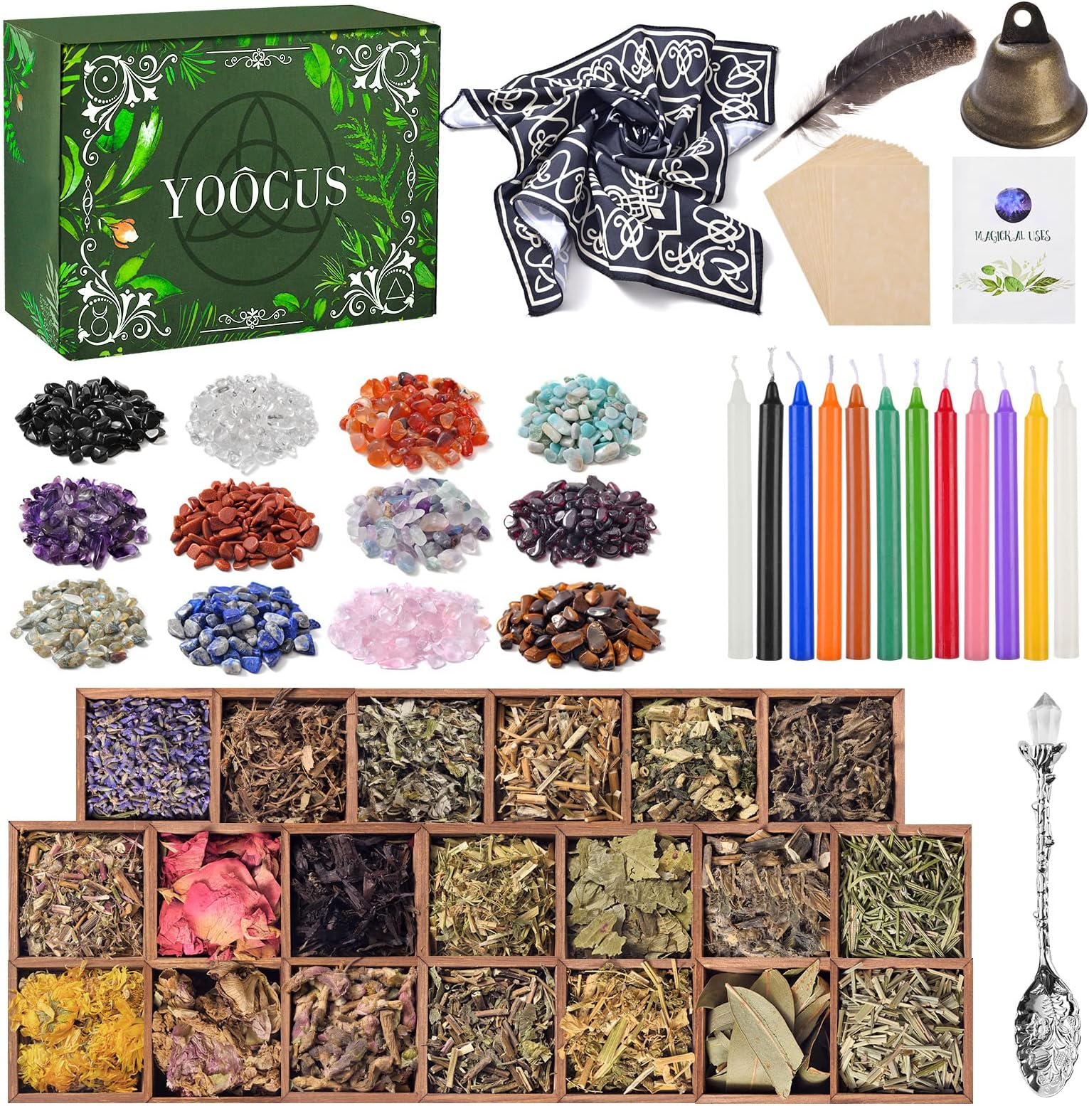 Amazon.com: TigeJoy All in One Witchcraft Supplies Witch Stuff Spell ...
