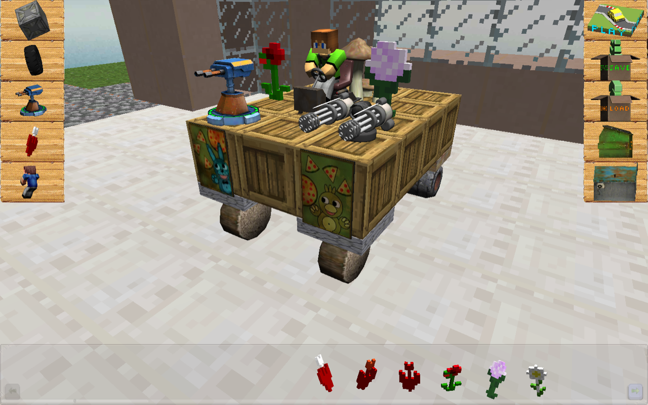 Blocky Pixel Car Builder 3D - Create & Drive - App on Amazon Appstore