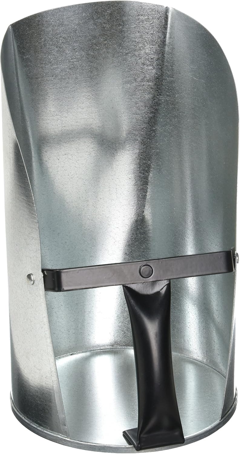 Amazon.com : FARM-TUFF Galvanized Livestock Feed Scoop, 4qt Capacity ...