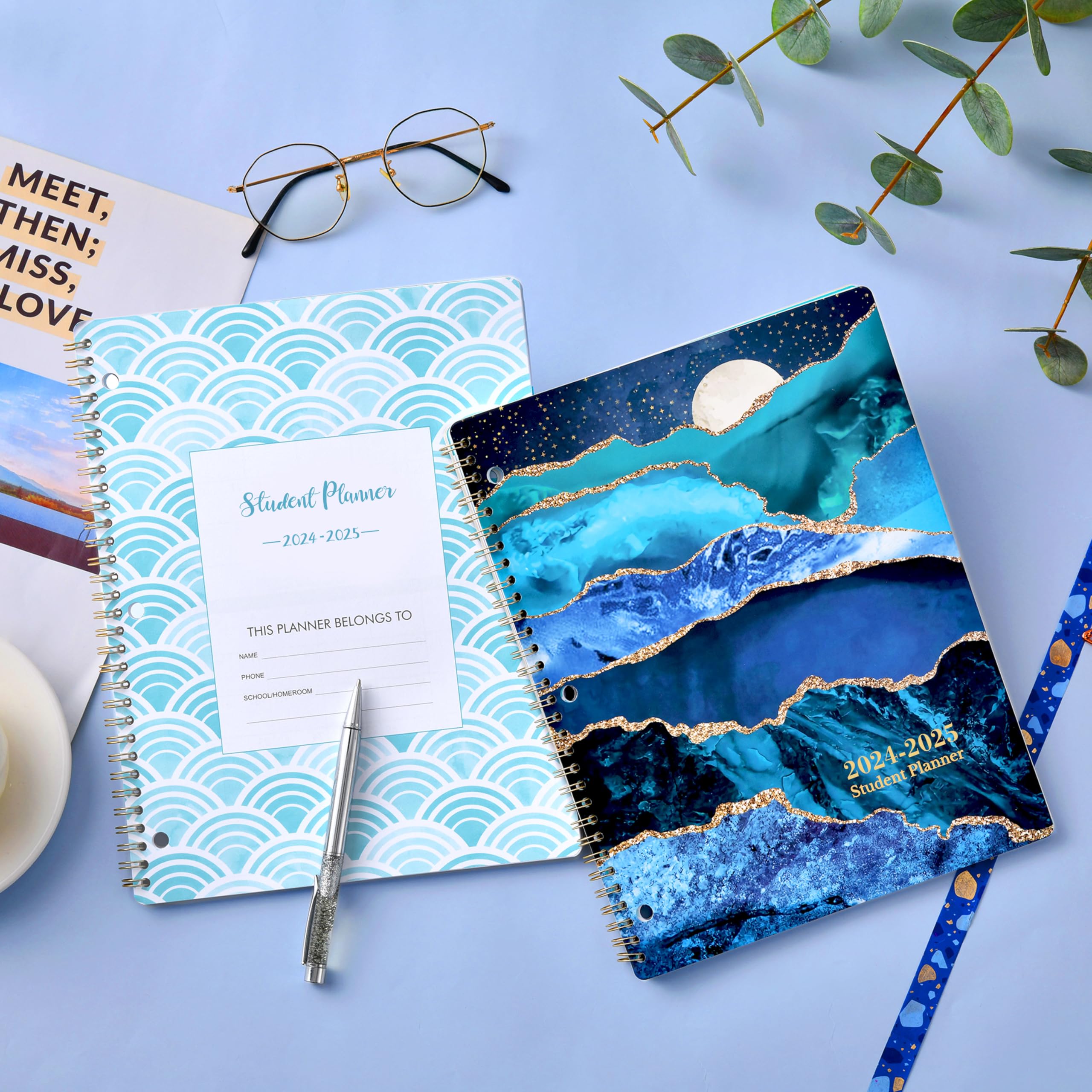 Snapklik.com : 2024-2025 Student Planner - Monthly And Weekly School ...
