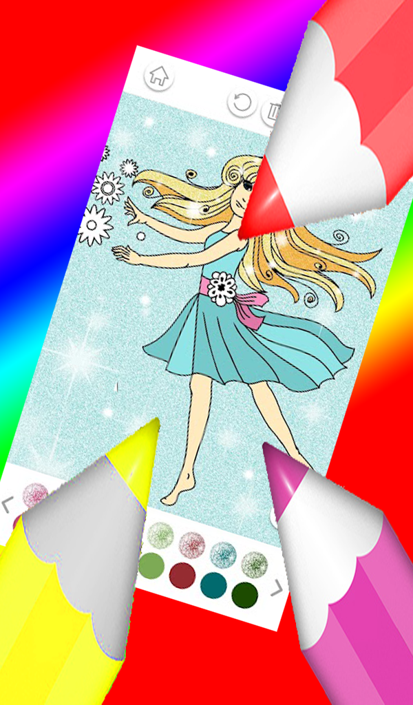 Coloring Book Glitter - App on Amazon Appstore