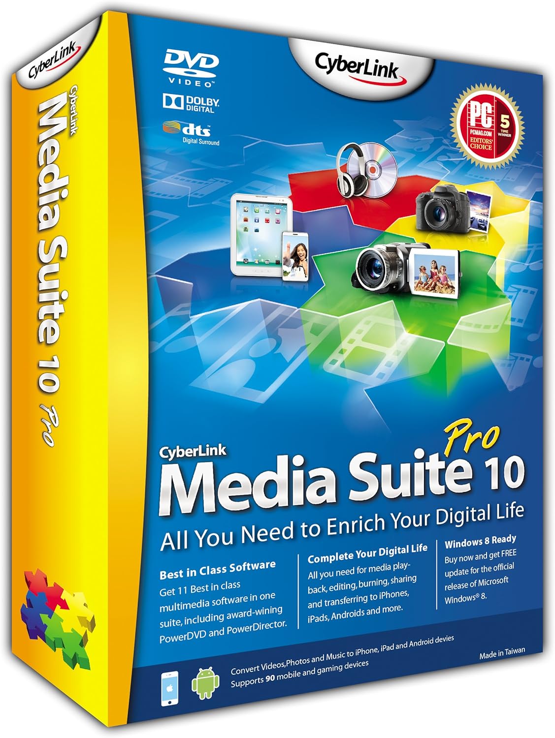 Cyberlink Media Suite 10 Pro (PC) : Amazon.co.uk: Software