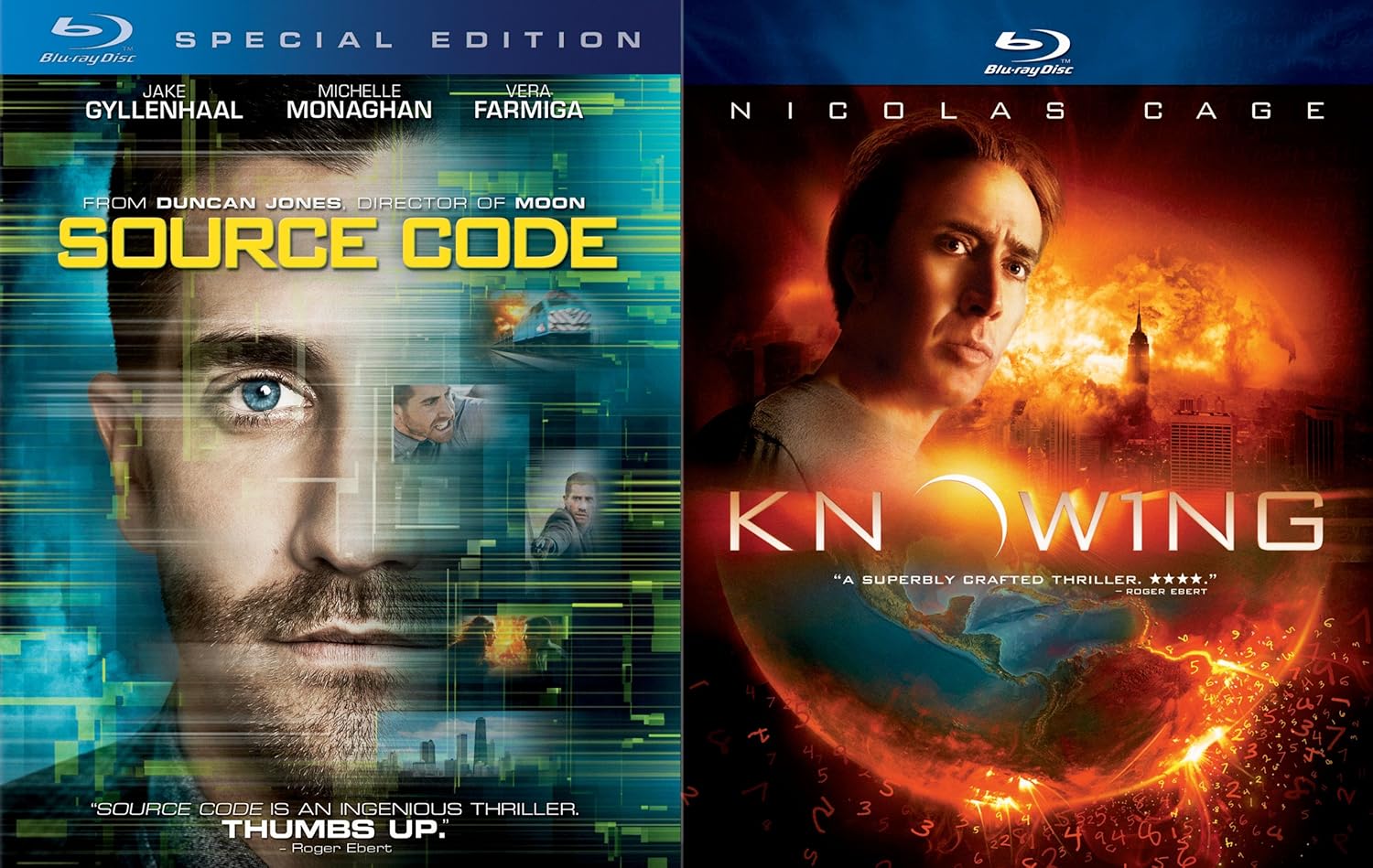 Source Code / Knowing Blu-ray Value-Pack : Jake Gyllenhaal, Michelle ...