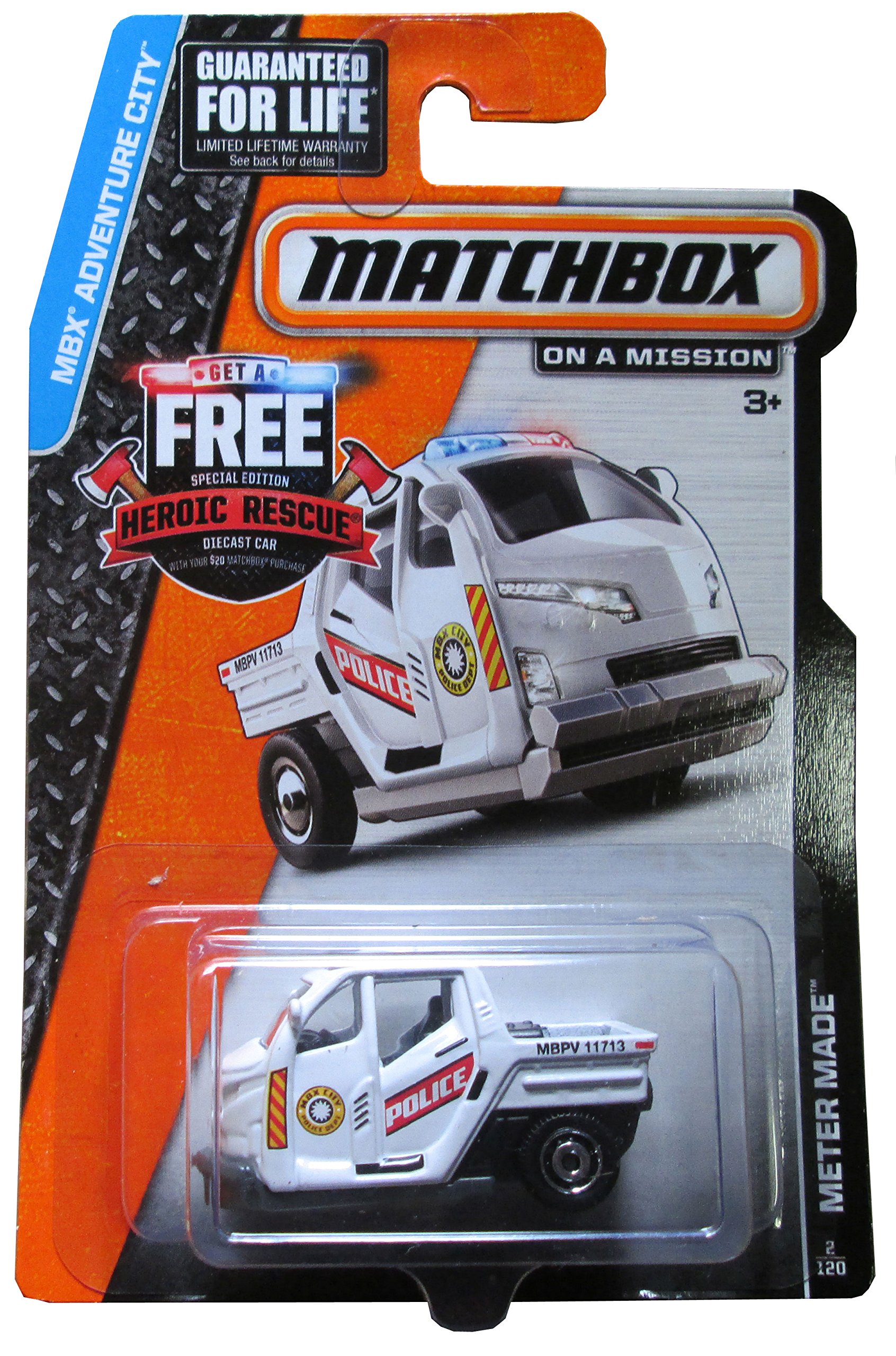 Amazon.com: Matchbox MBX Adventure City 2/120 Meter Made : Toys & Games