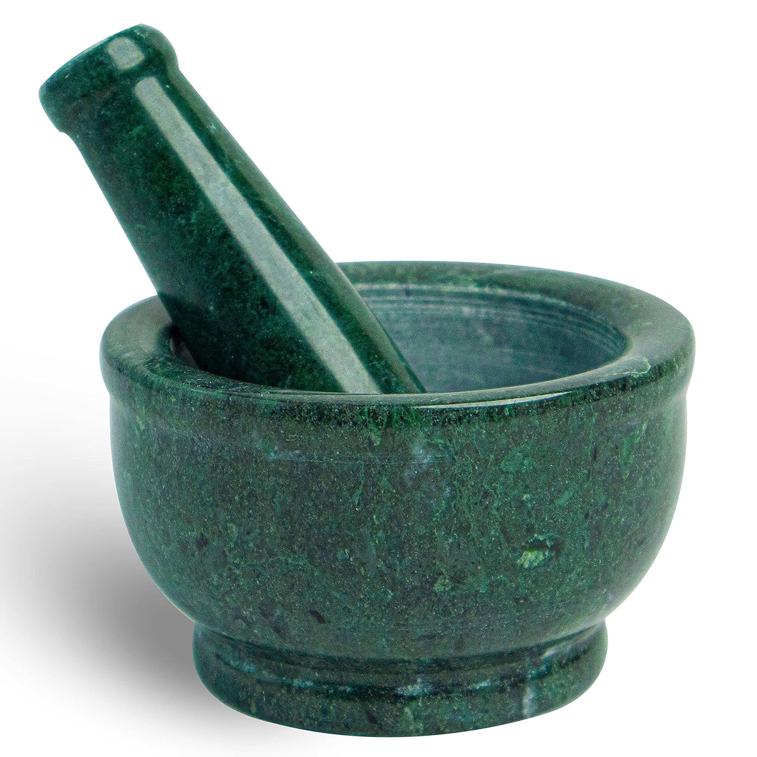 HANDICRAFT BAZAAR Marble Mortar and Pestle Green 5 Inch | Imam Dasta ...