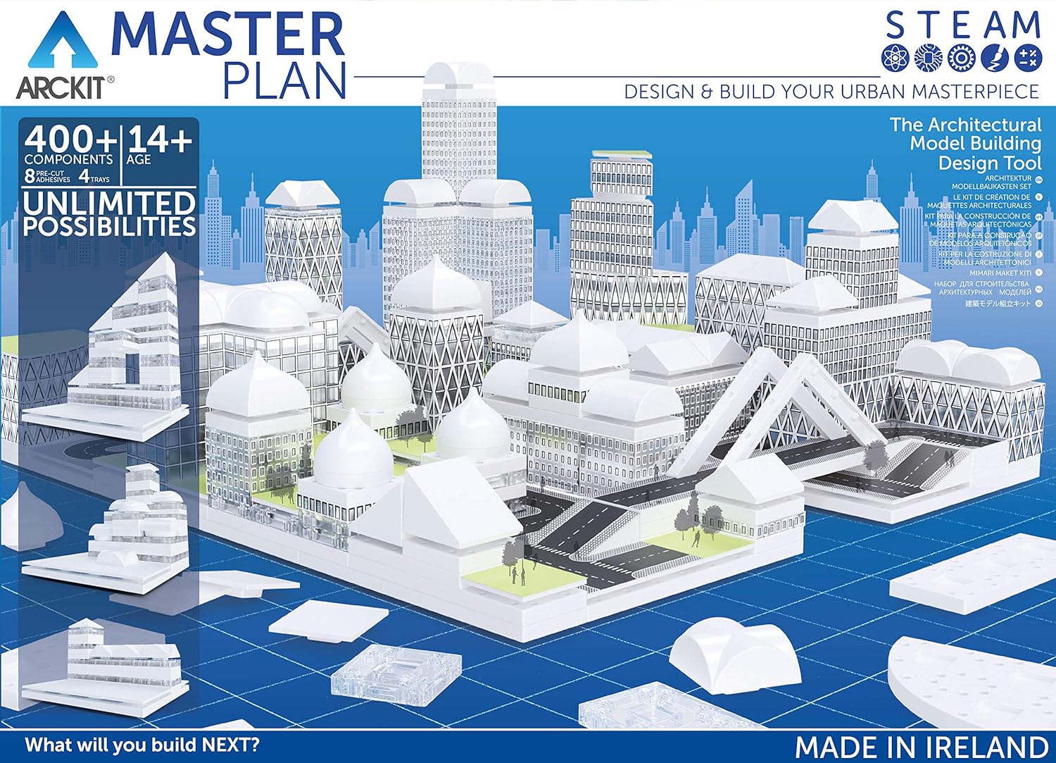 Arckit Masterplan Scale Model Kit - Stem Learning Kit : Amazon.co.uk ...