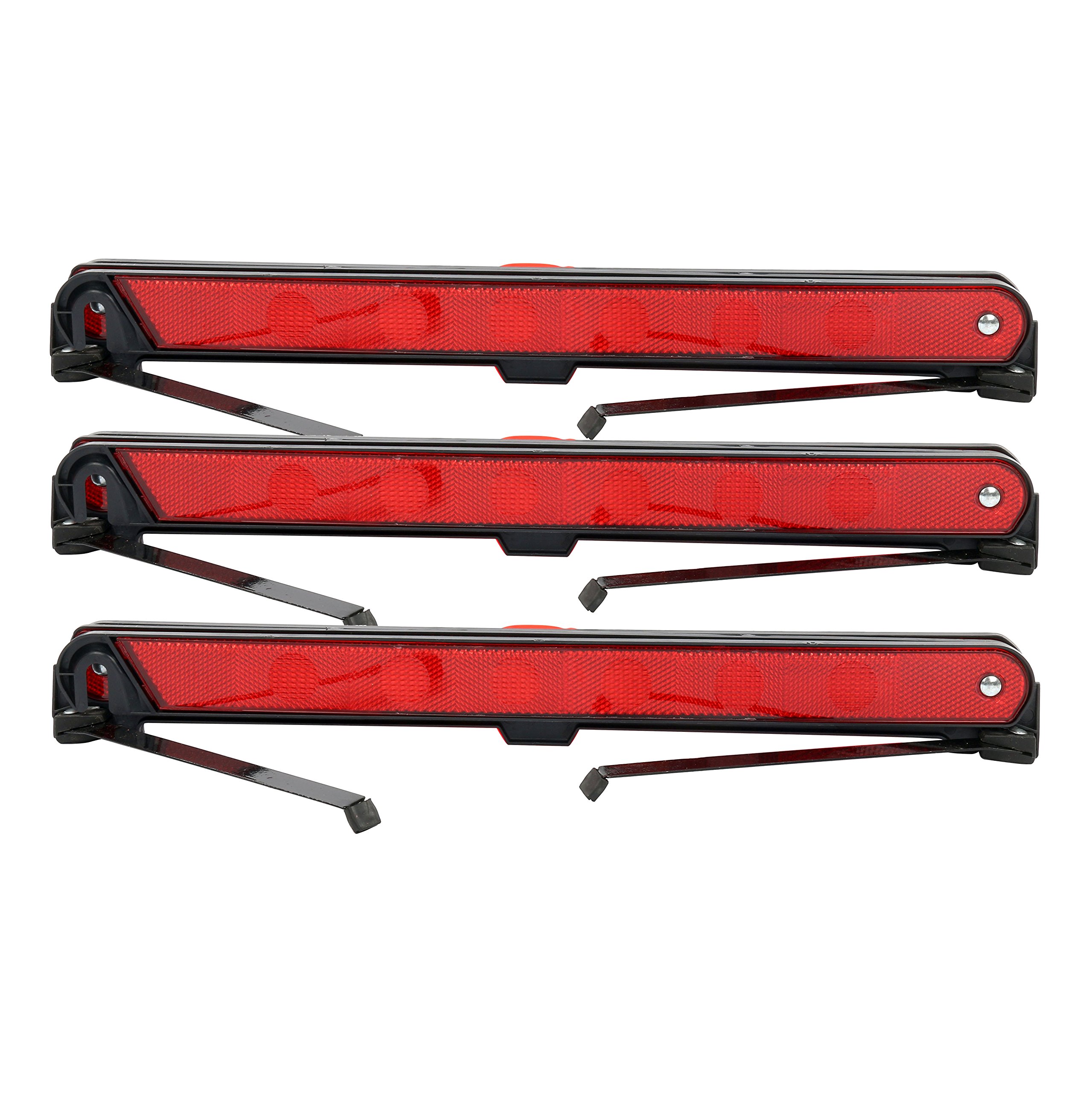 Snapklik.com : YaeKoo Triple Warning Triangle In Storage Case Foldable ...