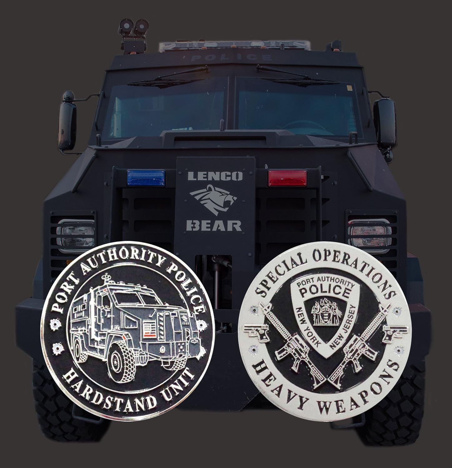 PAPD Port Authority of NY & NJ Police Hardstand Unit Challenge Coin at ...