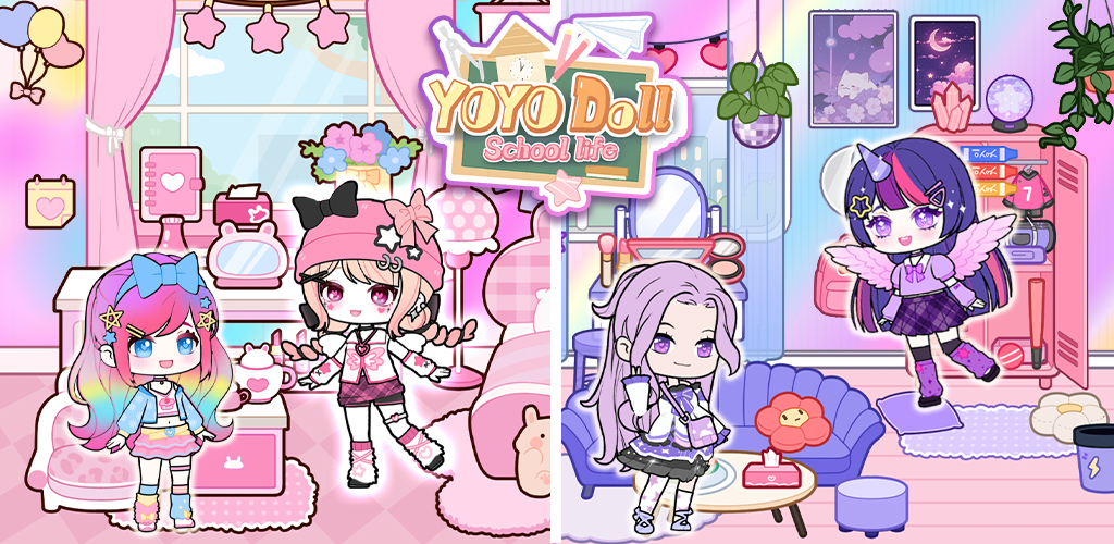 YOYO School: YOYO Doll School life Dress up-Amazonアプリストアのアプリ