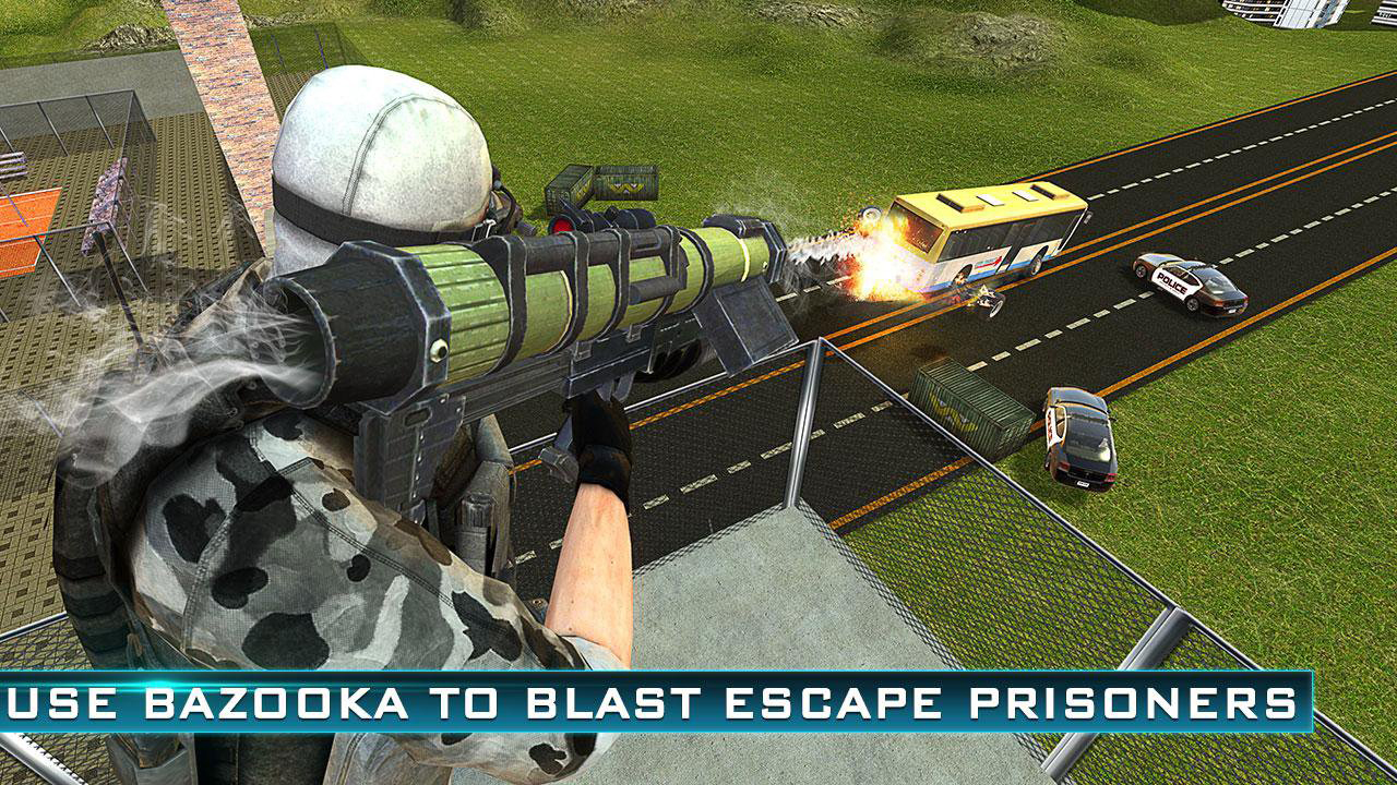 Prison Escape Police Sniper Gangsters Escape Mission Of Jail Criminal ...
