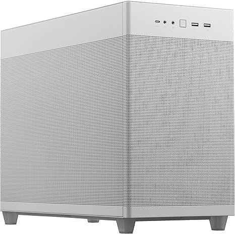 ASUS Prime AP201 33-Liter Micro ATX White PC case with Tool-Free Side ...