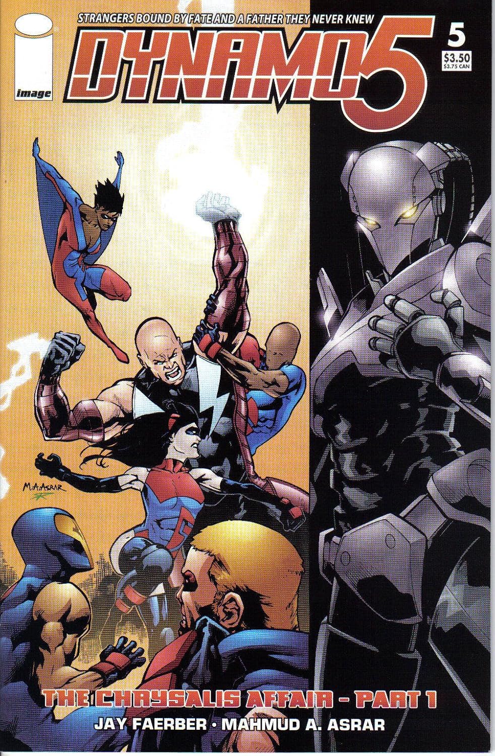 Amazon.com: Dynamo 5 No. 5 "The Chrysalis Affair- Part 1": Jay Faerber: Books