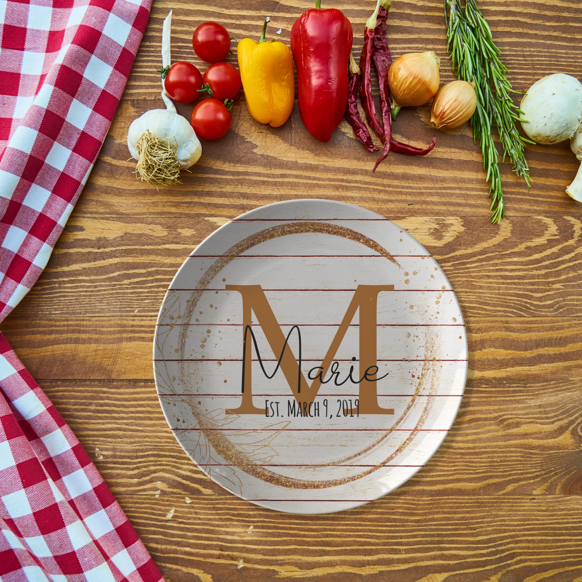 Plato Familiar Personalizado